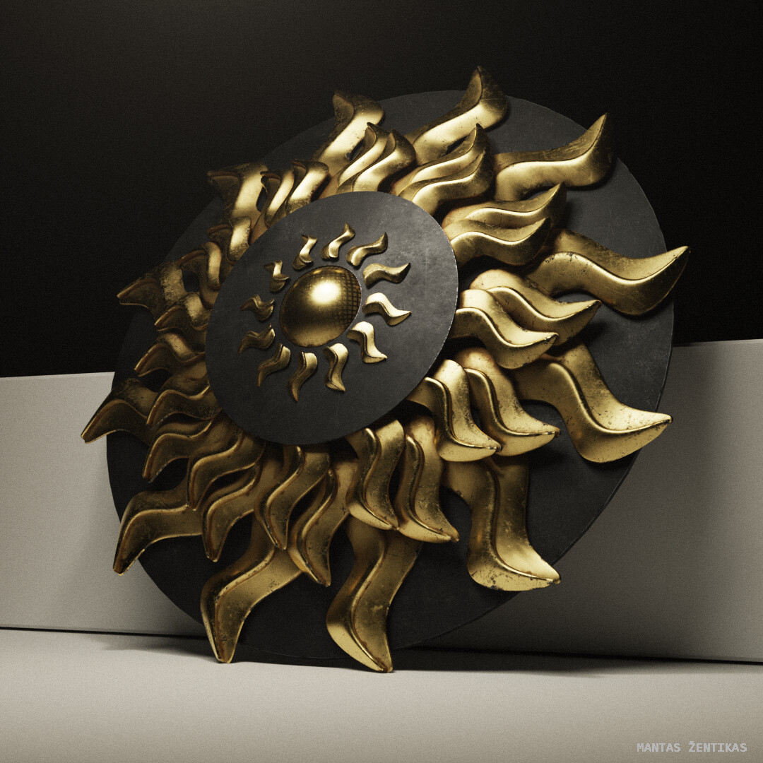 ArtStation - Shield - Sun