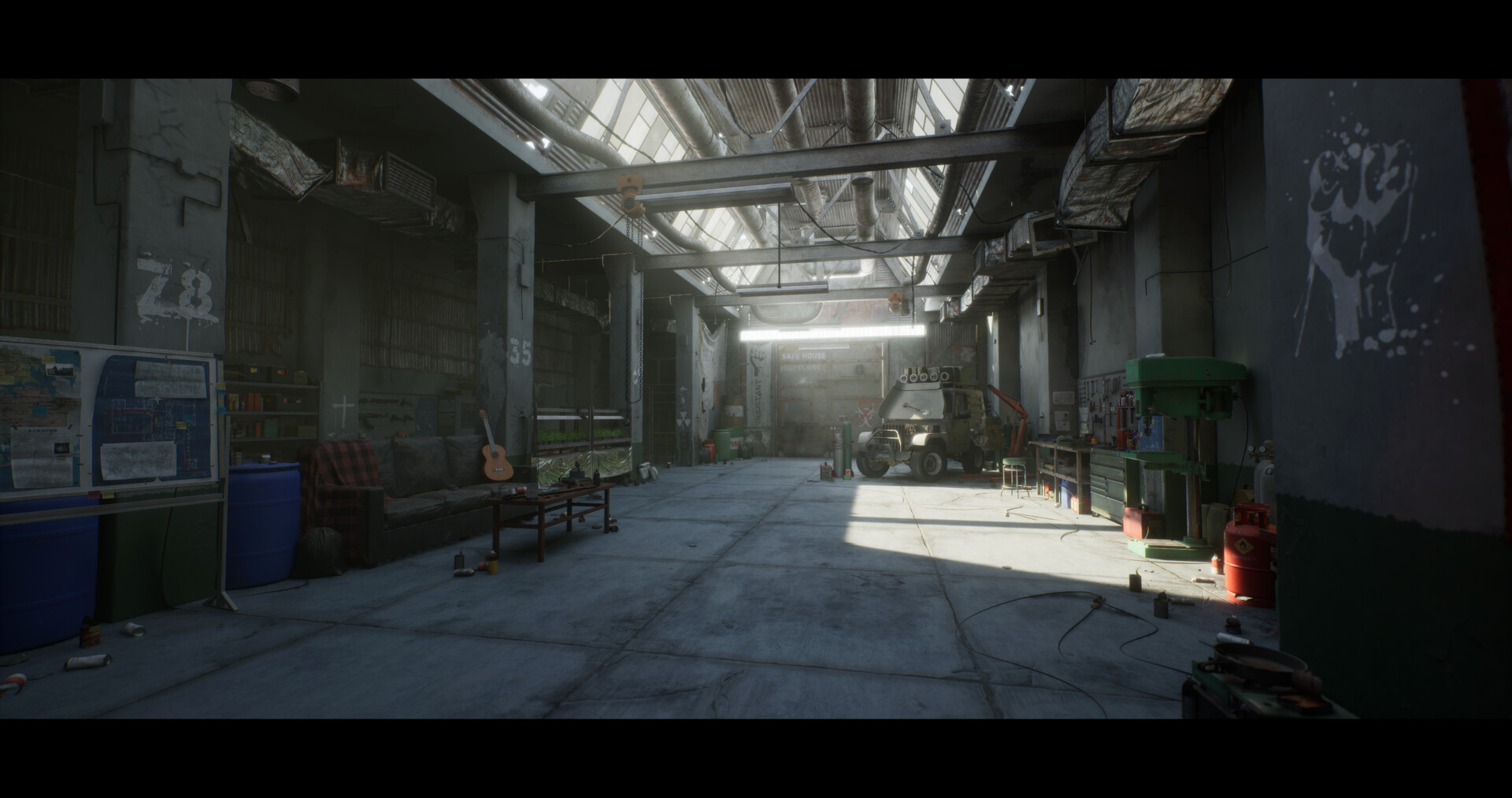 ArtStation - Relight I safe house