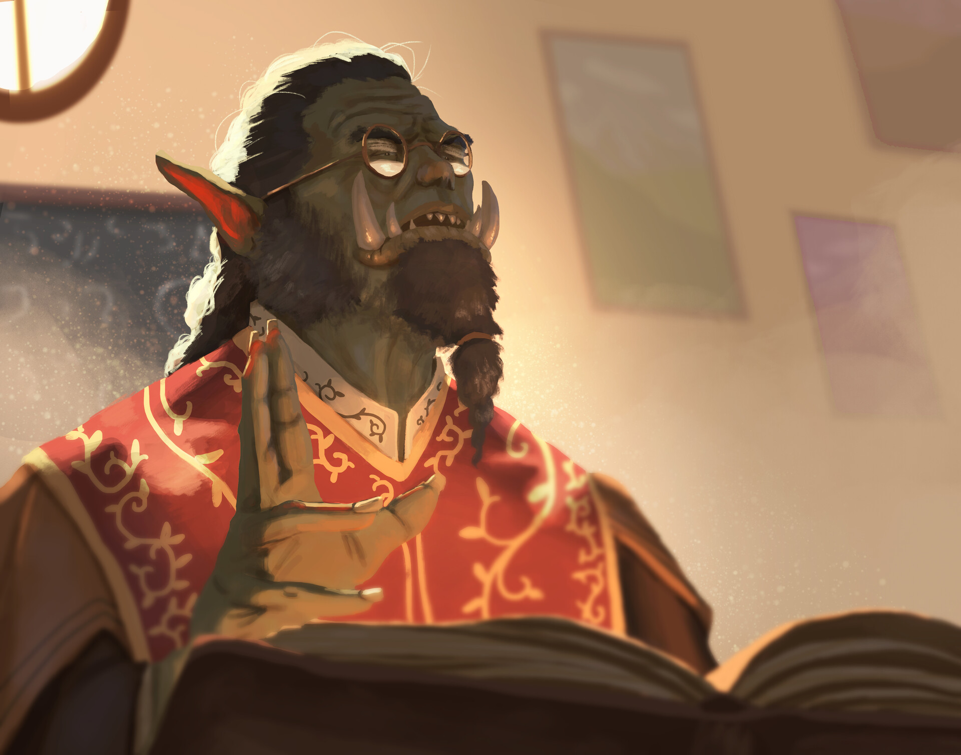 ArtStation - Orc Scholar