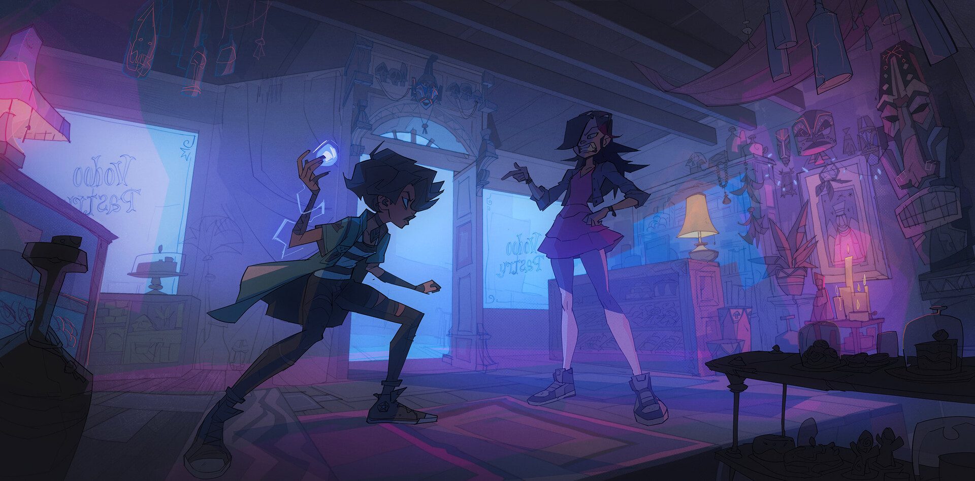 ArtStation - Fright Crew Styleframe Exploration