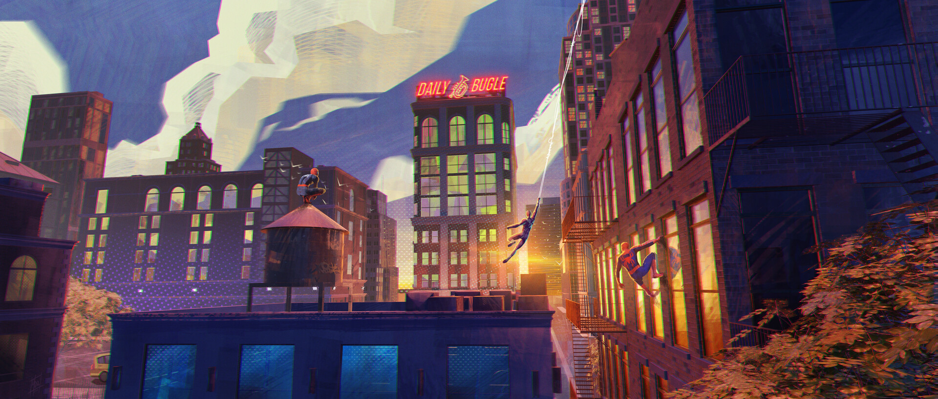 ArtStation - Spider-Man: Into the Spiderverse Fan Art