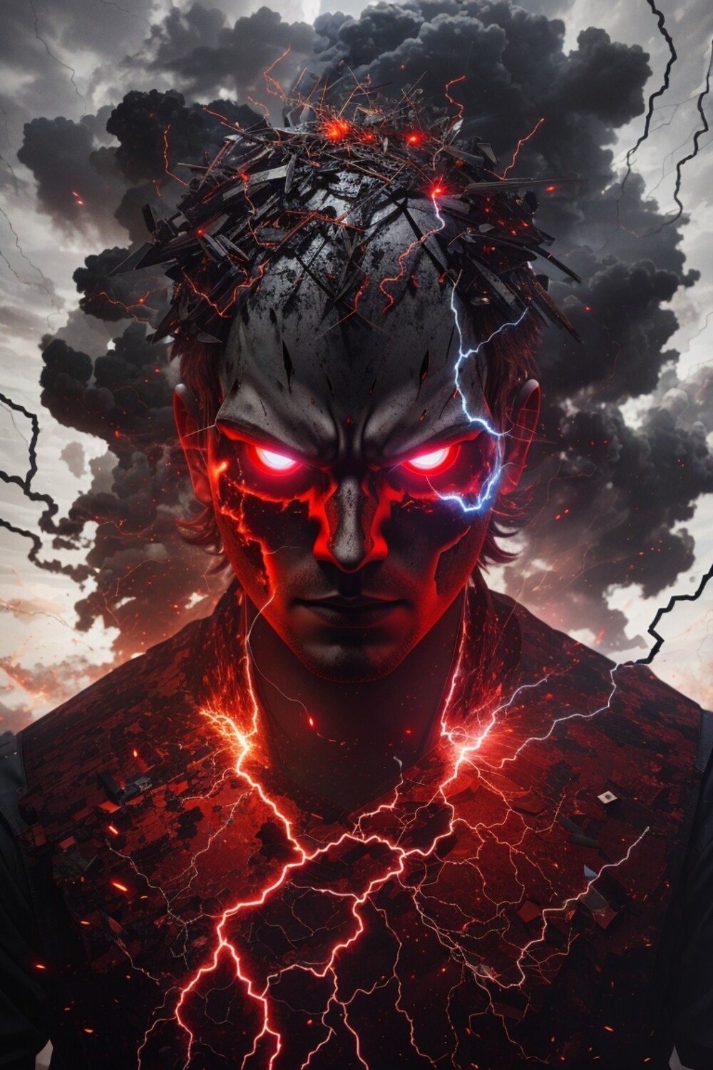 ArtStation - man exploding head