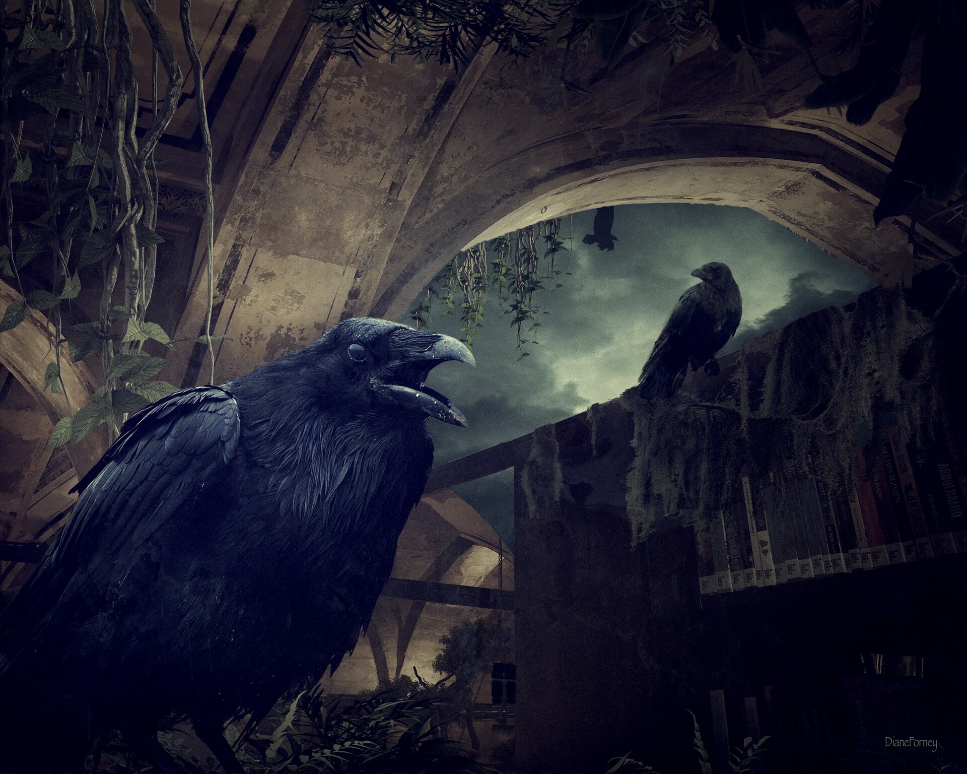 Murder Of Crows Wallpaper