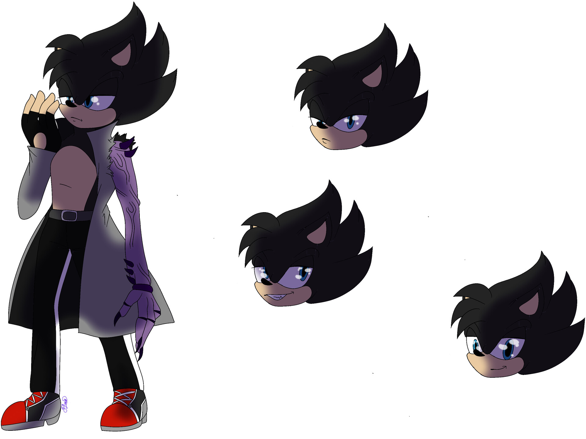 ArtStation - Sonic OC Commission