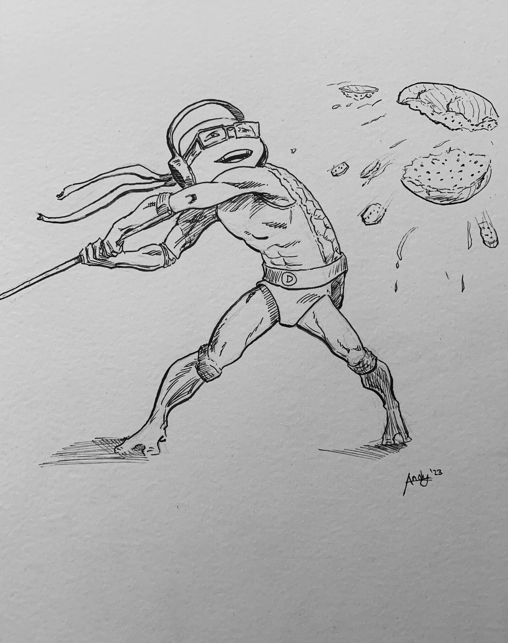 ninja turtle coloring pages donatello