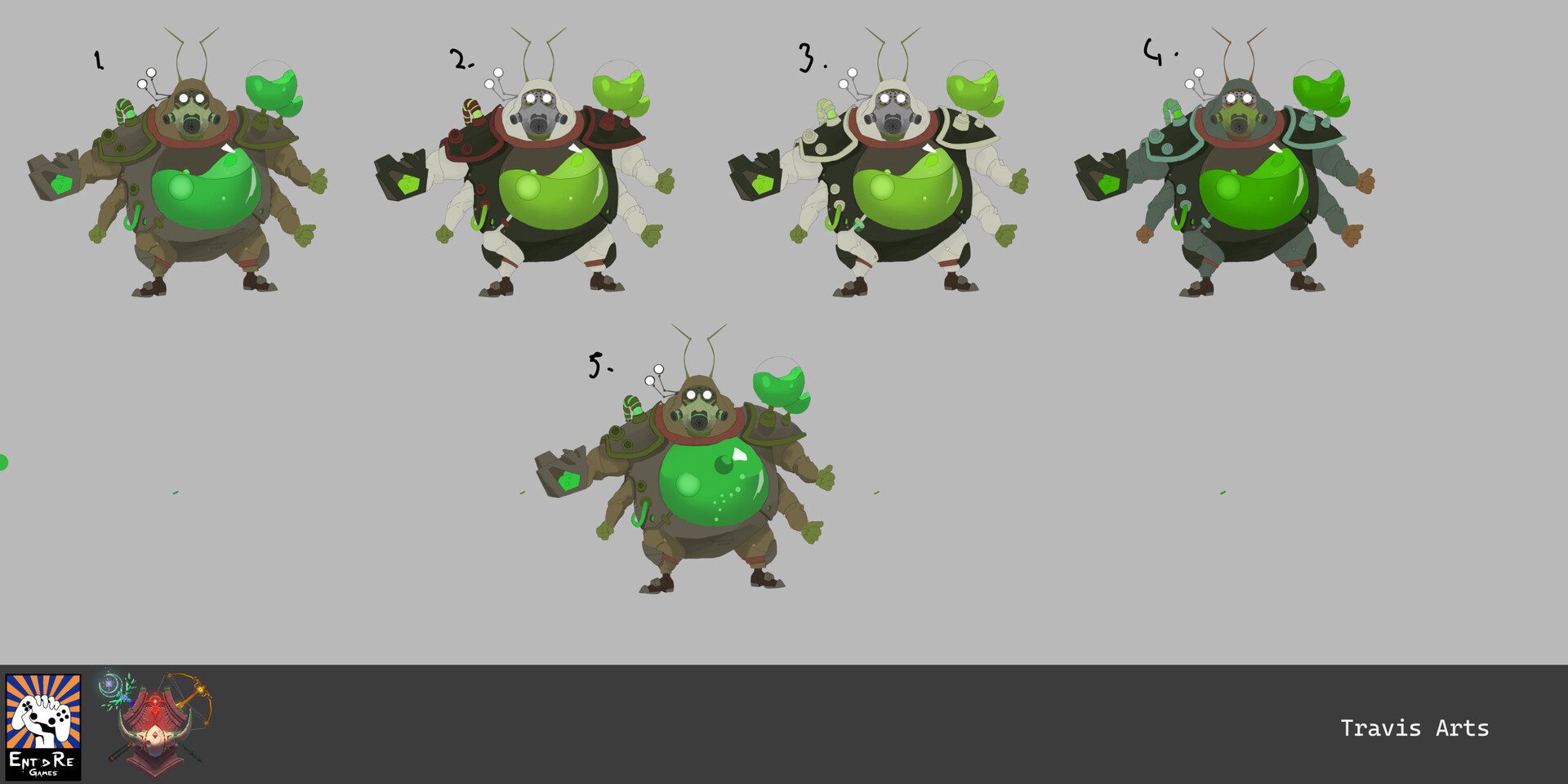 Travis Morrison - Bug Alliance Concept Art