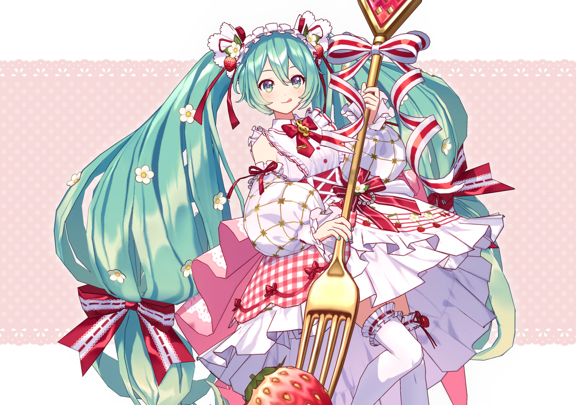 이수연 - Hatsune Miku 15th anniversary - Strawberry Miku