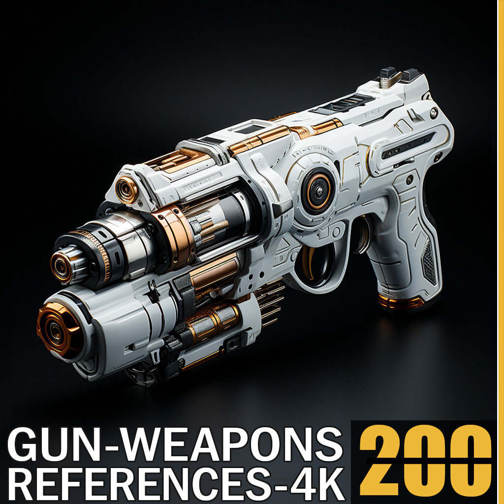 ArtStation - 200 Sci-Fi Guns & Weapons Concept - Weapons References ...