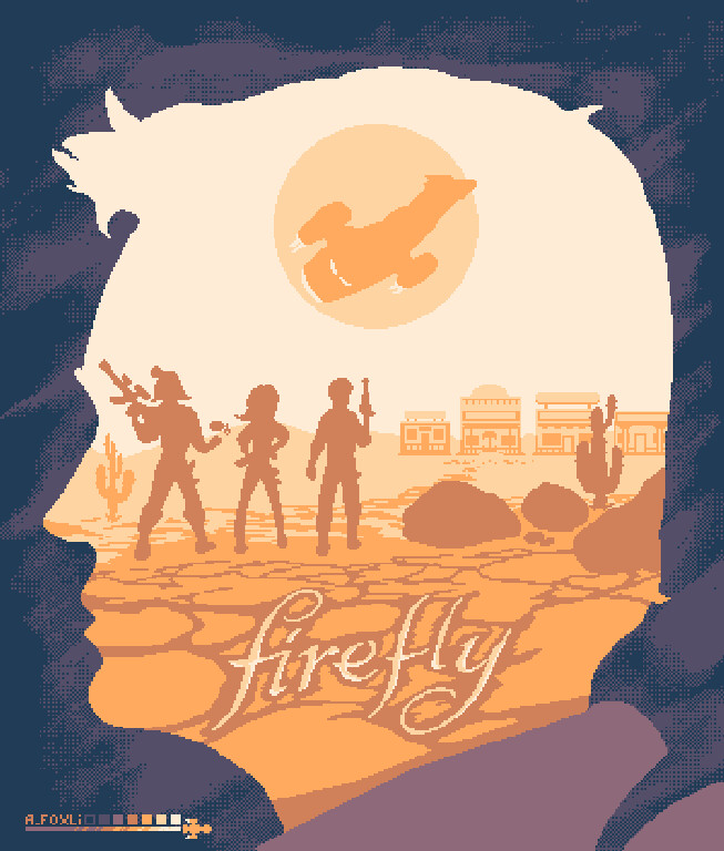 Firefly Minimalist Poster