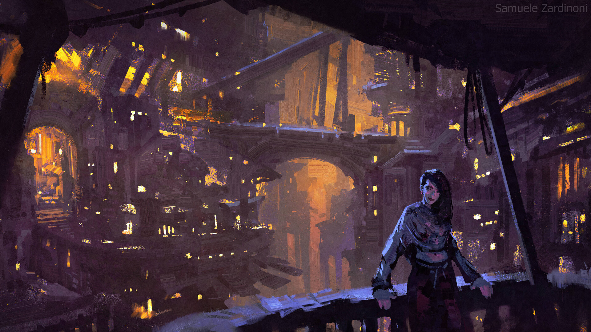 ArtStation - Floating City