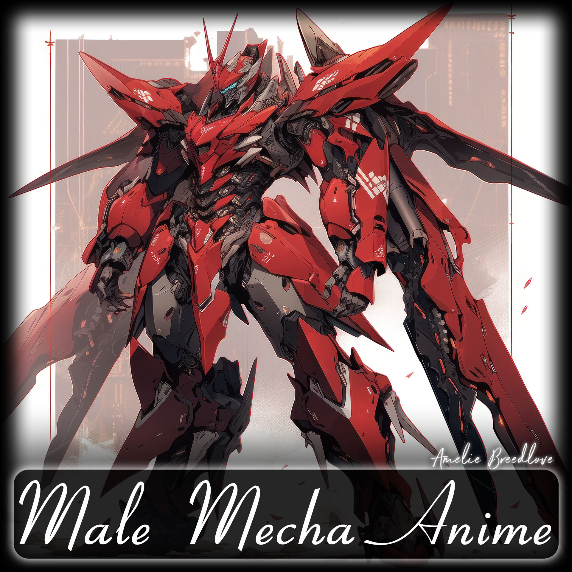 ArtStation - 200 Male Mecha Anime (Full Body) Reference Pack | 4K | v.146