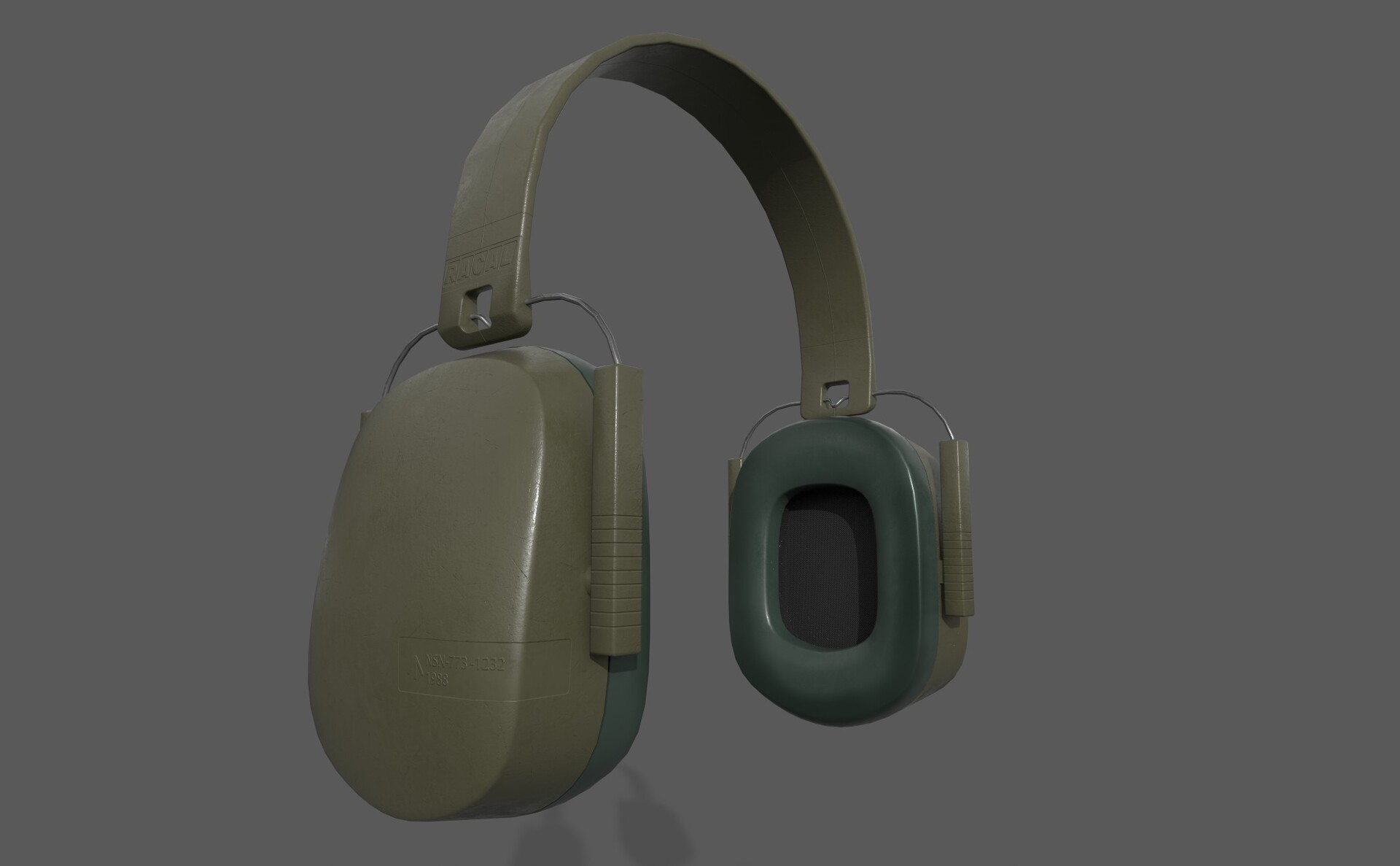 ArtStation - Ear Defenders RACAL
