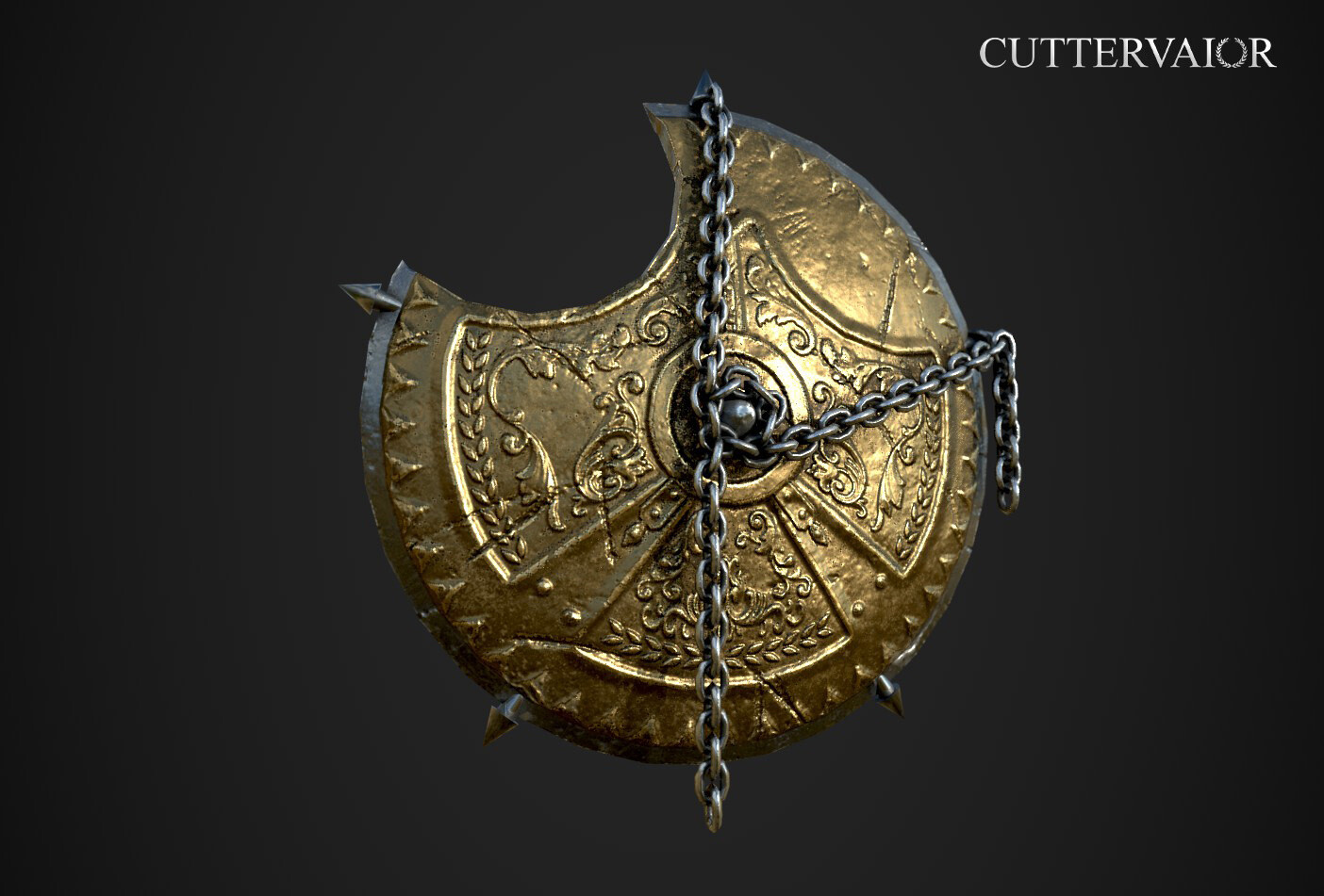 ArtStation - Fantasy Greek shield