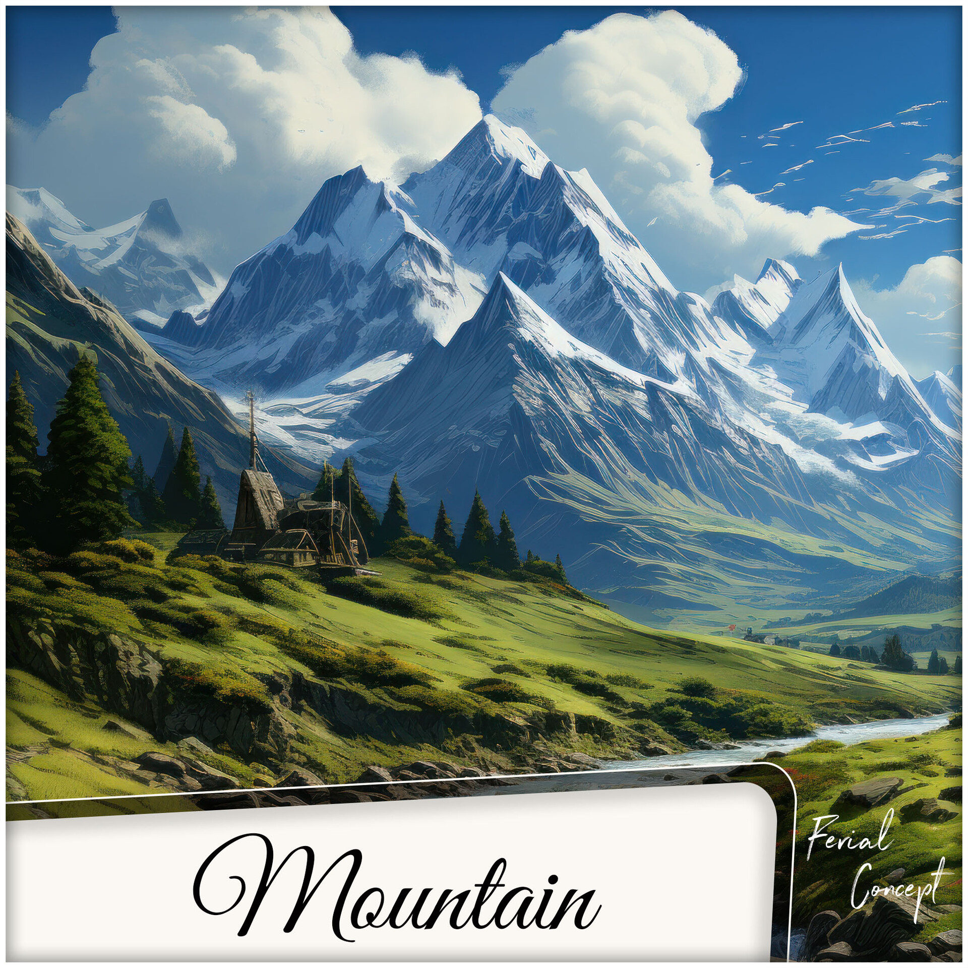 ArtStation - 🔹200 Mountain Environment Concept Reference Image Pack v.44