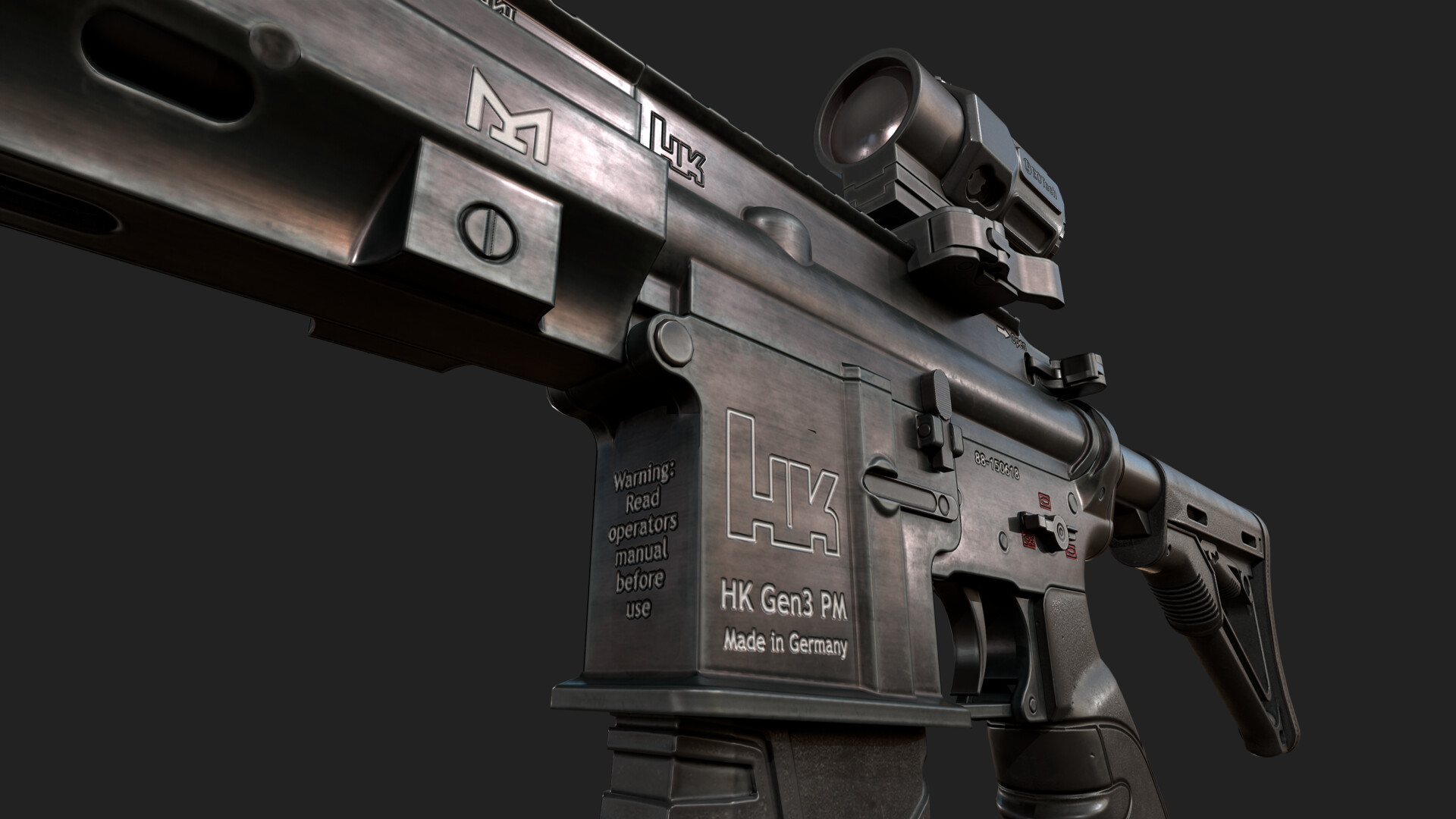 ArtStation - Heckler & Koch HK416