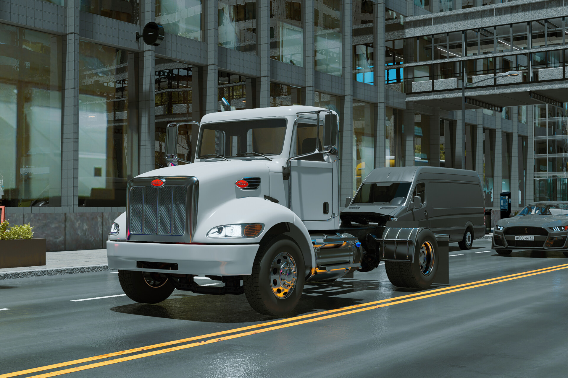 ArtStation - Peterbilt 337