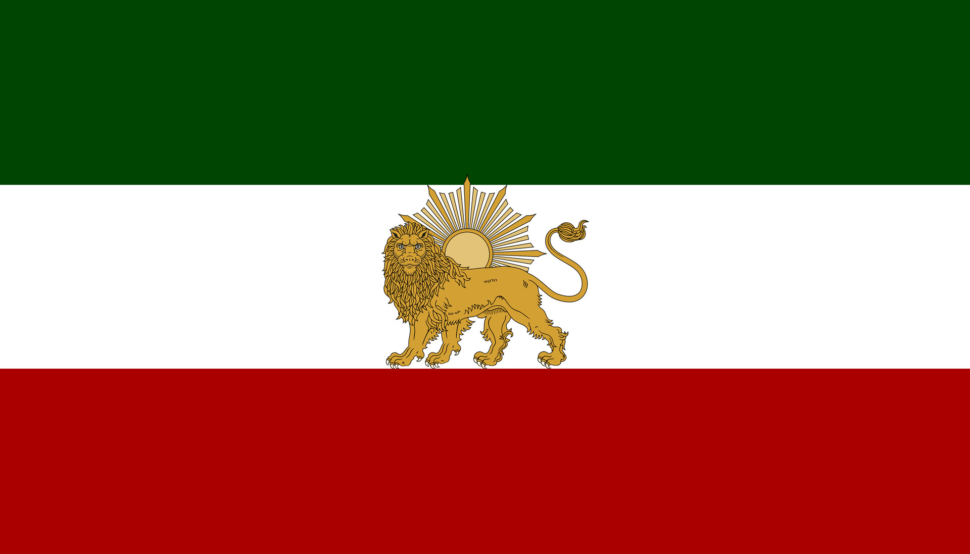 ArtStation - IRAN Flag Lion And Sun