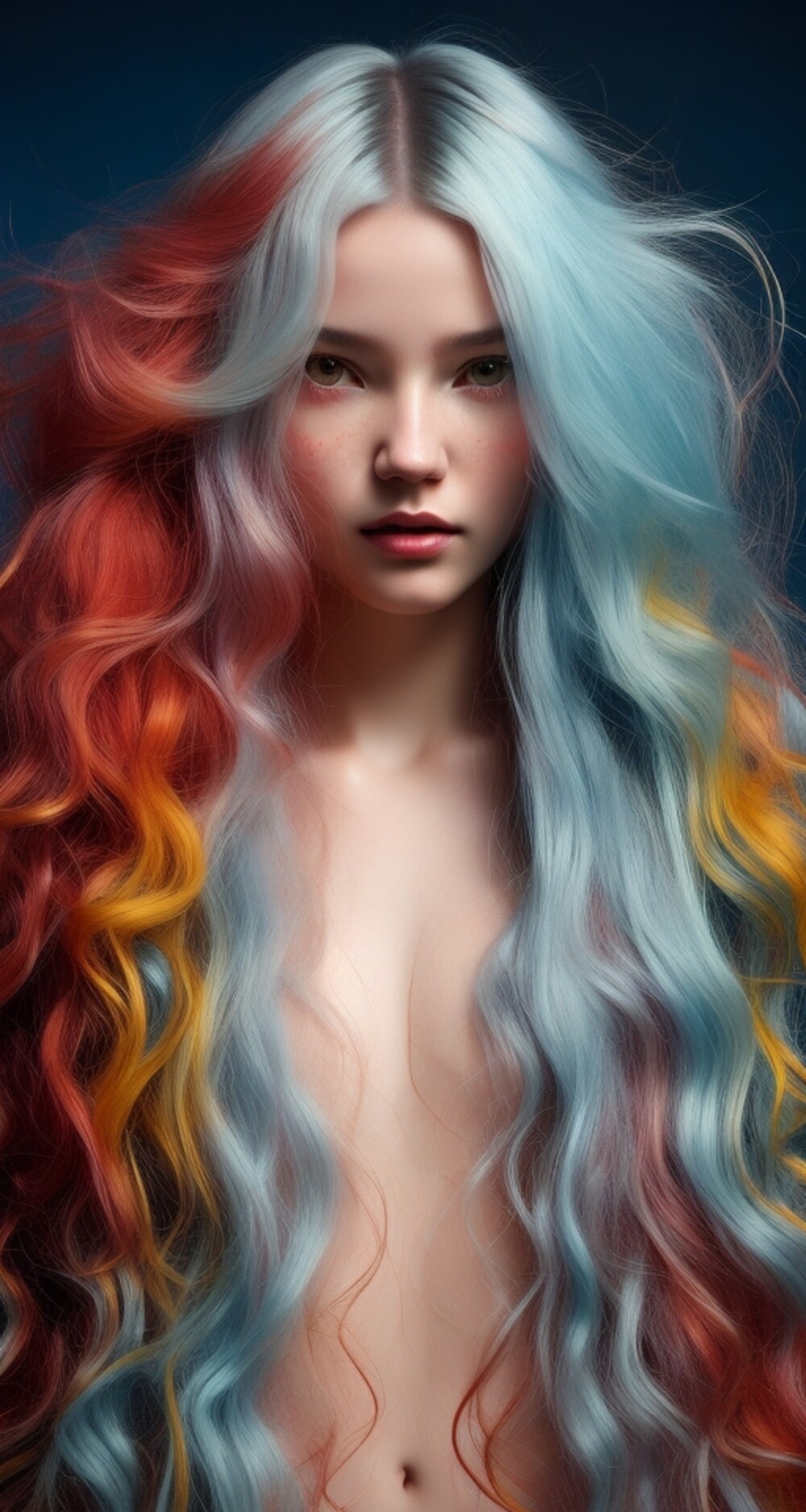 ArtStation - gorgeous woman peaceful innocent