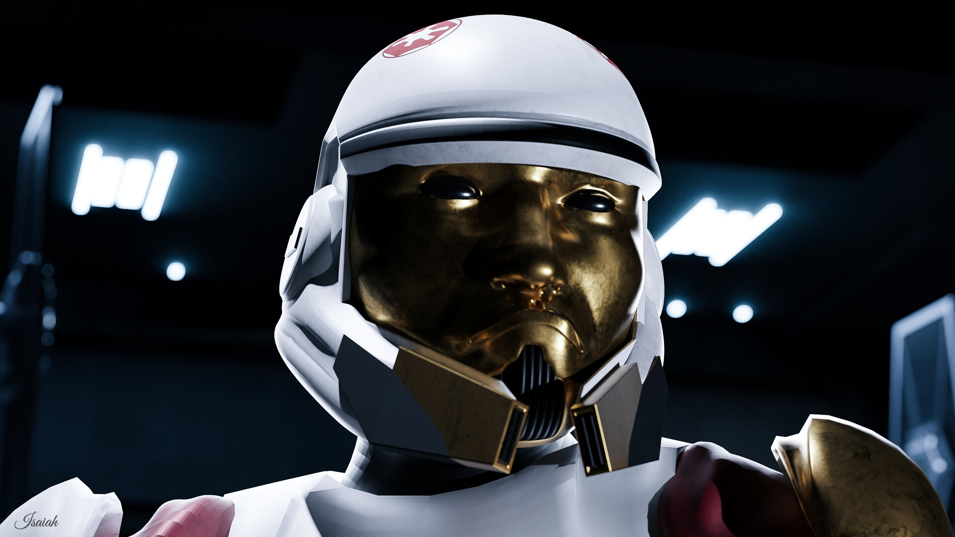 ArtStation - Captain Enoch Helmet