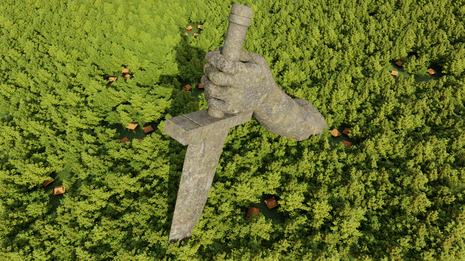 ArtStation - Sword Forest