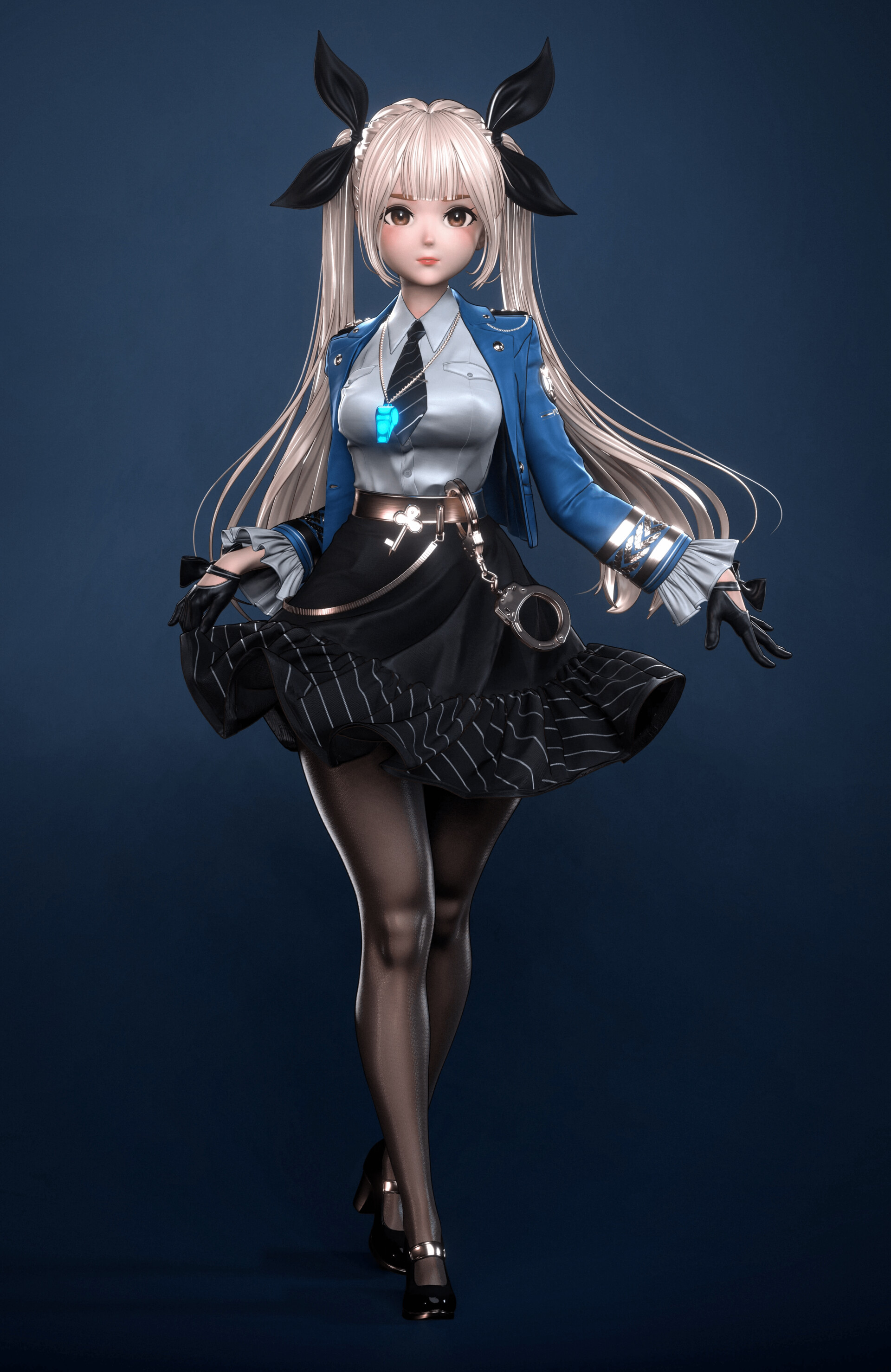 ArtStation - Police Girl