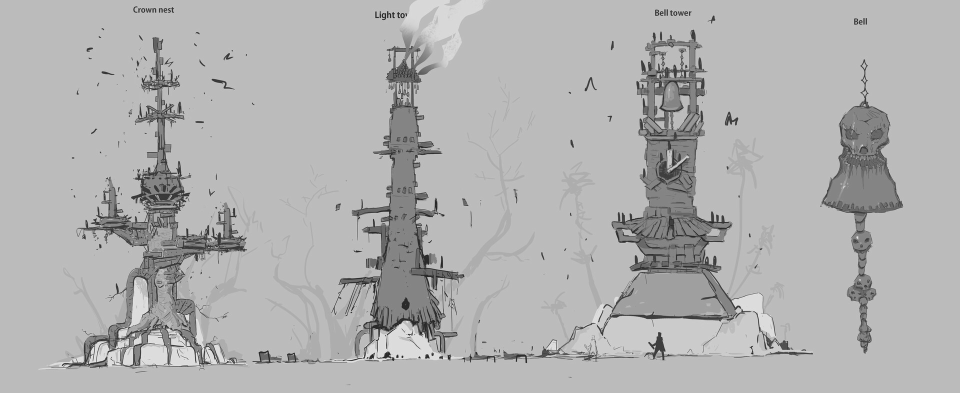 ArtStation - Building concept