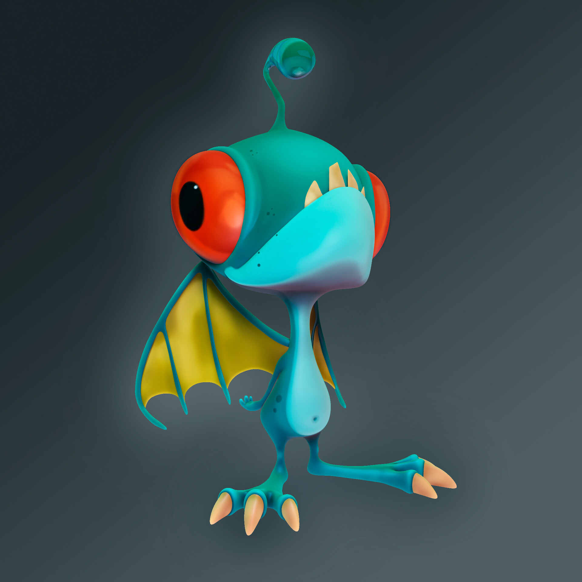 ArtStation - Stylized monster