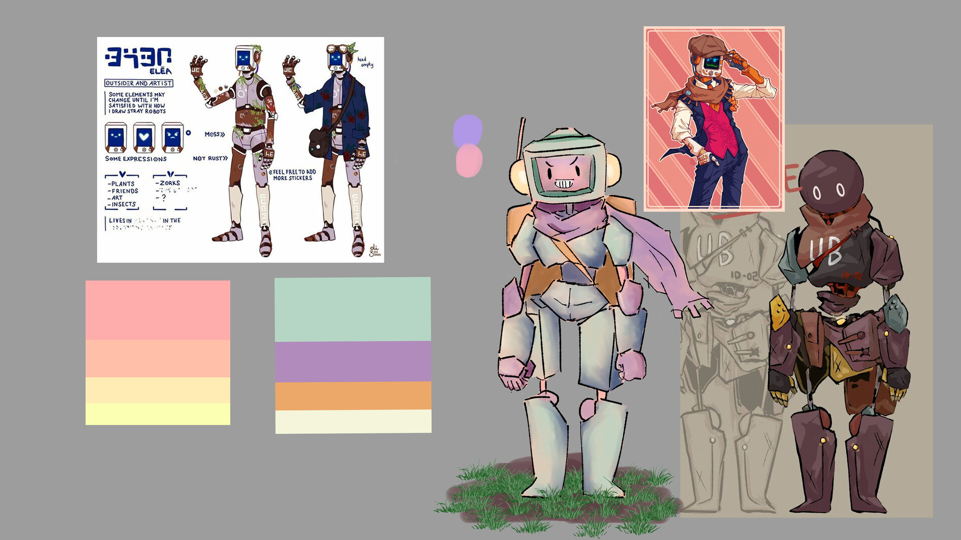 ArtStation - Character Design in Project Game 3D platformer '' The ...