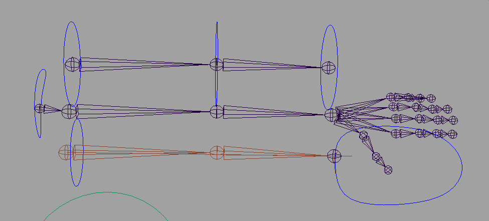 ArtStation - Week 3- FK & IK, Rigging Process, Blend Shapes Photo Dump