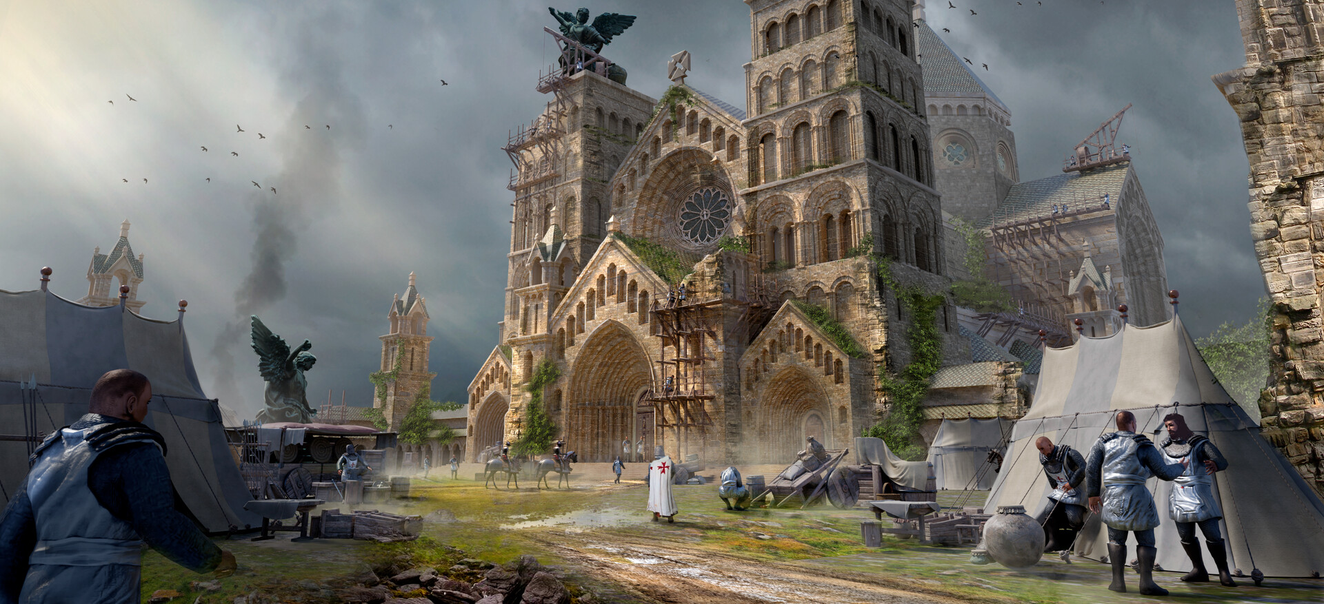 ArtStation - Medieval Cathedral Renovation