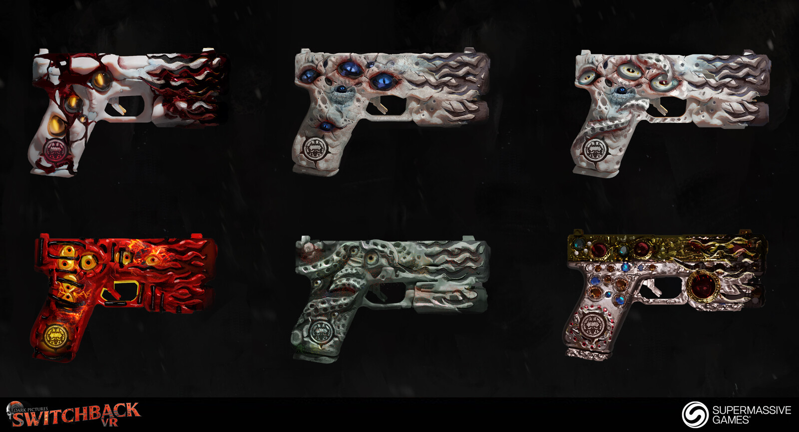 Chel illust. - Switchback VR Pre-Order Guns