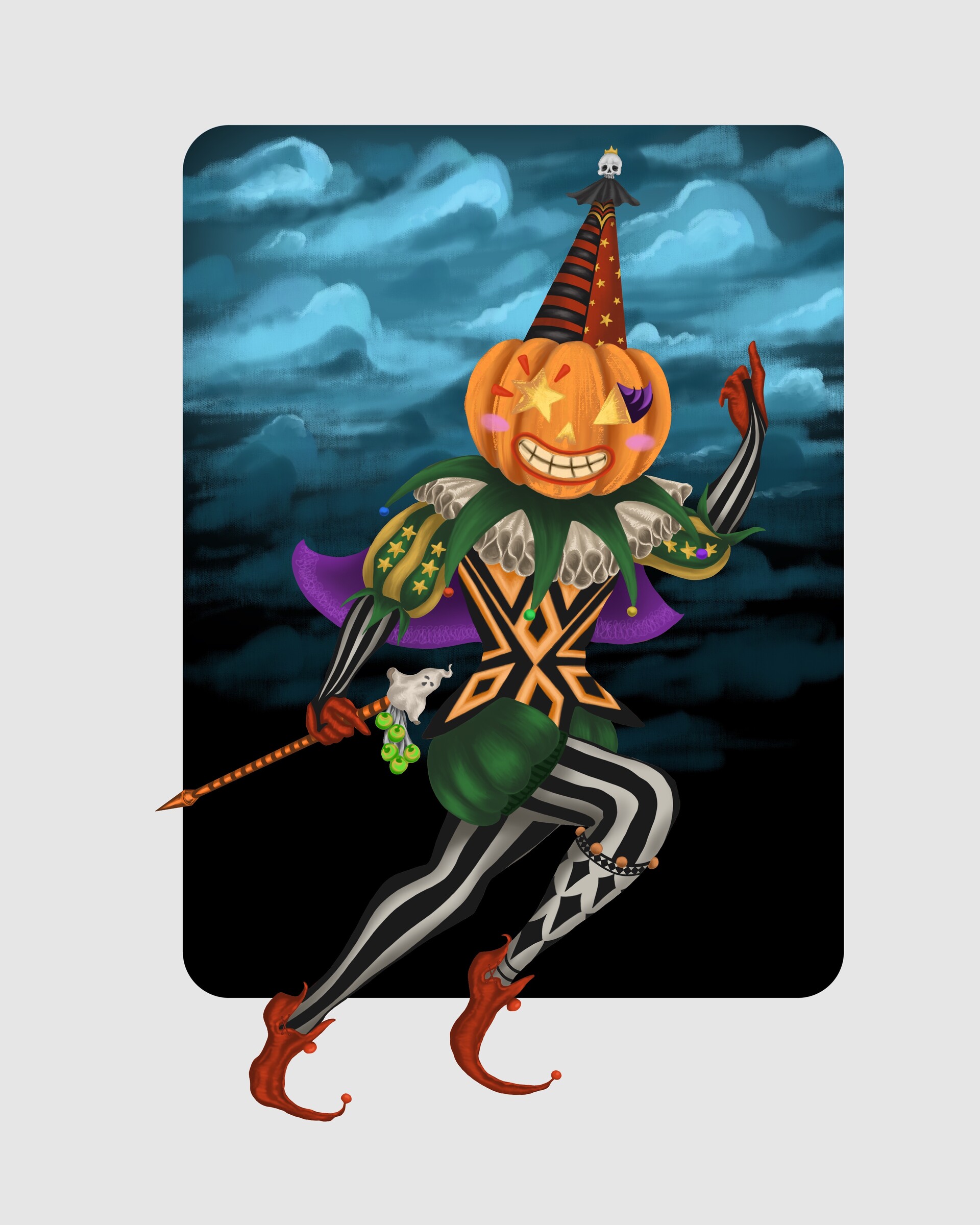 ArtStation - Pumpkin Jester