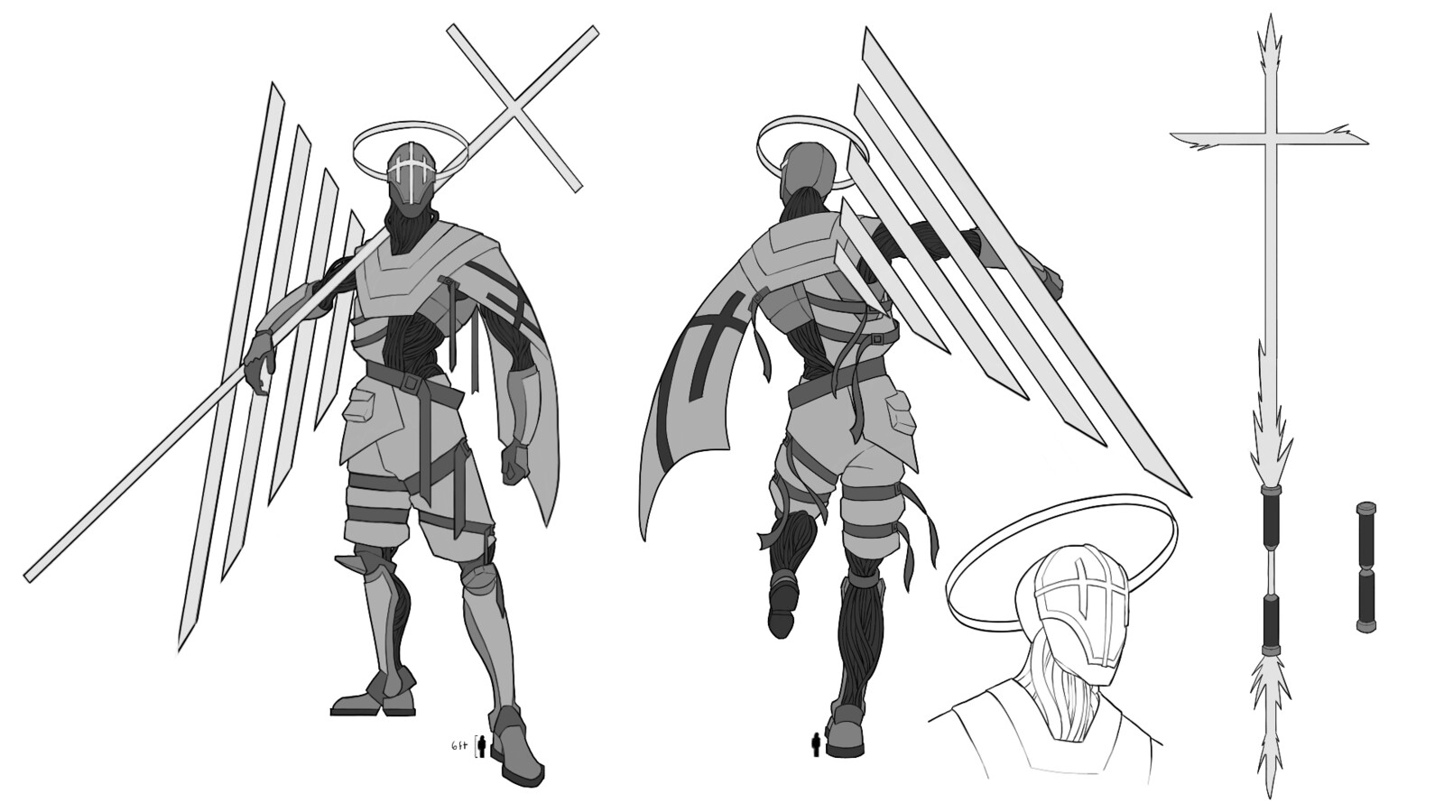 Angela Ybanez - Enemy Angel Design 1