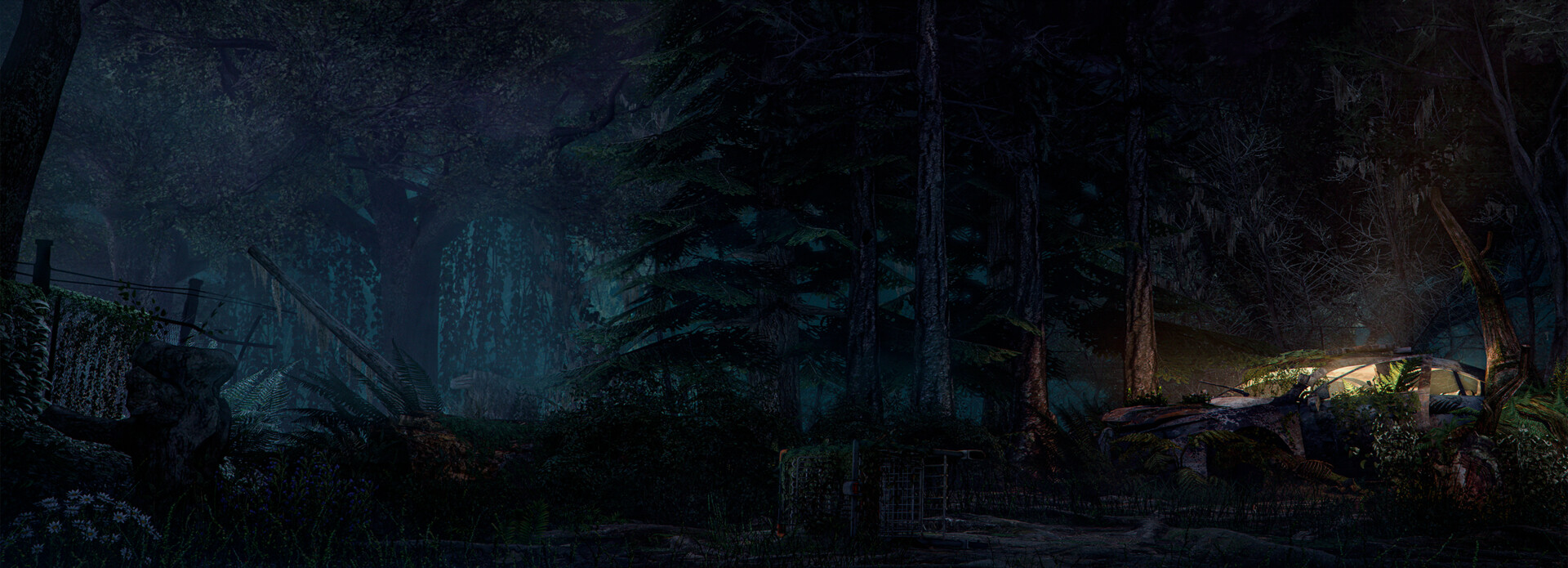 ArtStation - Forest scenery