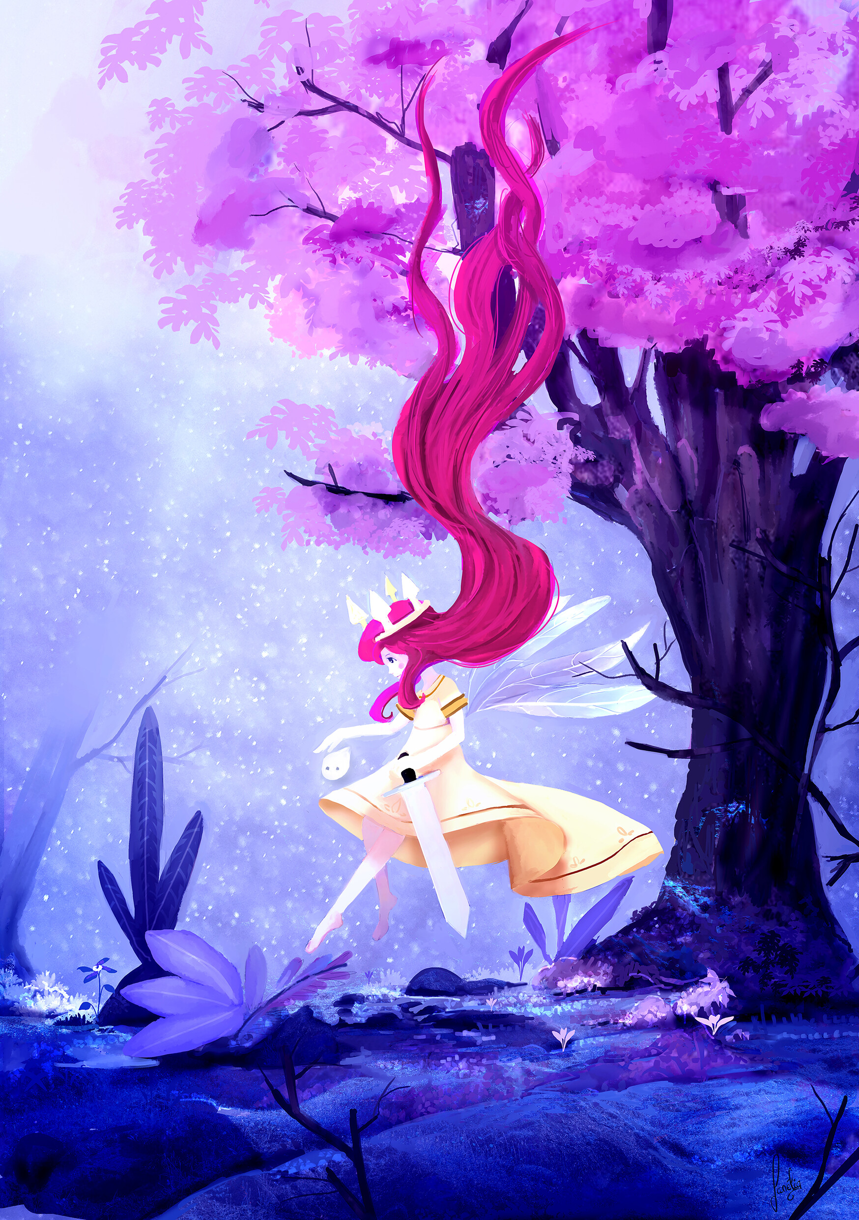 Child of light by Stéphanie Quiquempoix (Fanélia) : r/ImaginaryFaeries