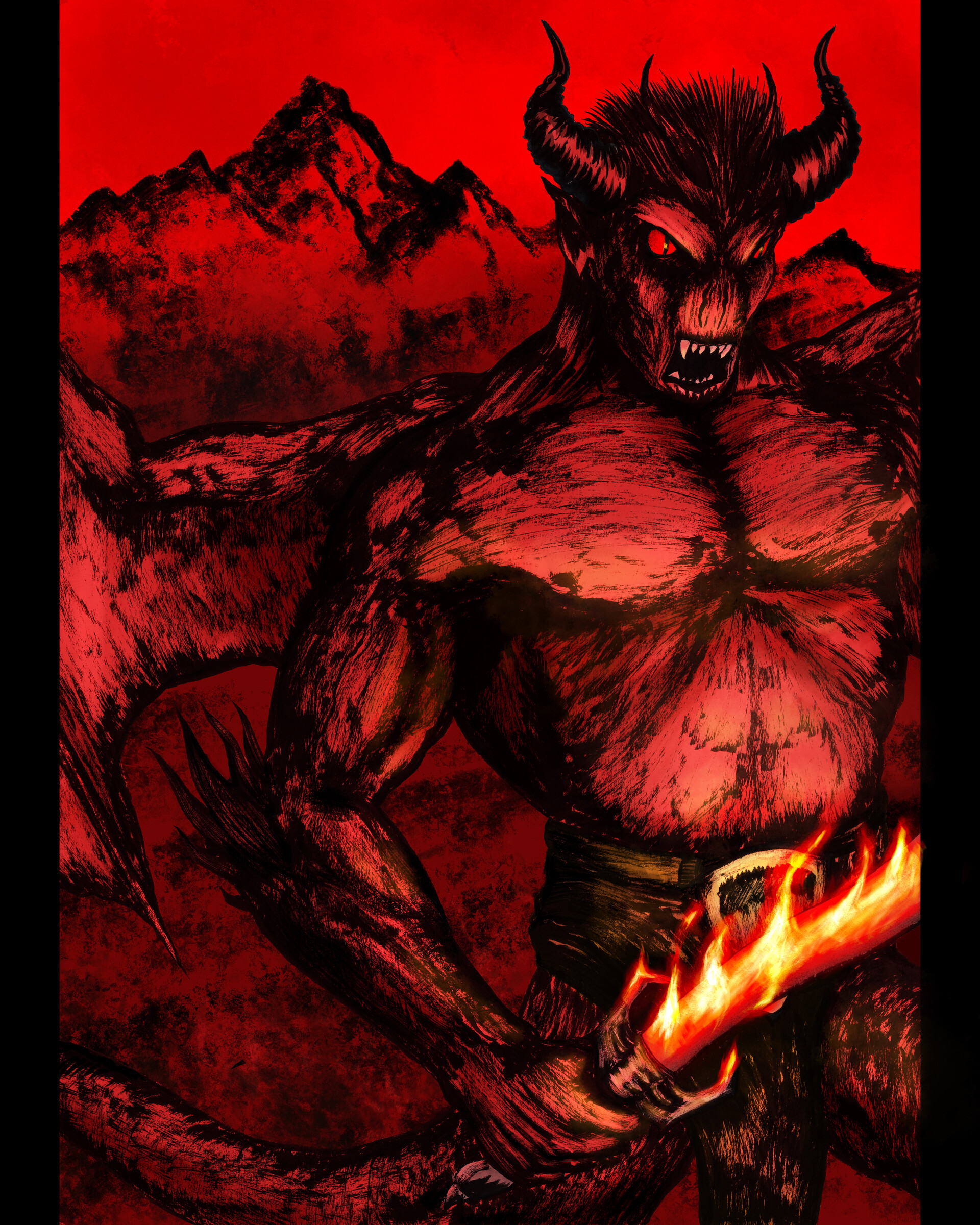 ArtStation - Demon Soldier