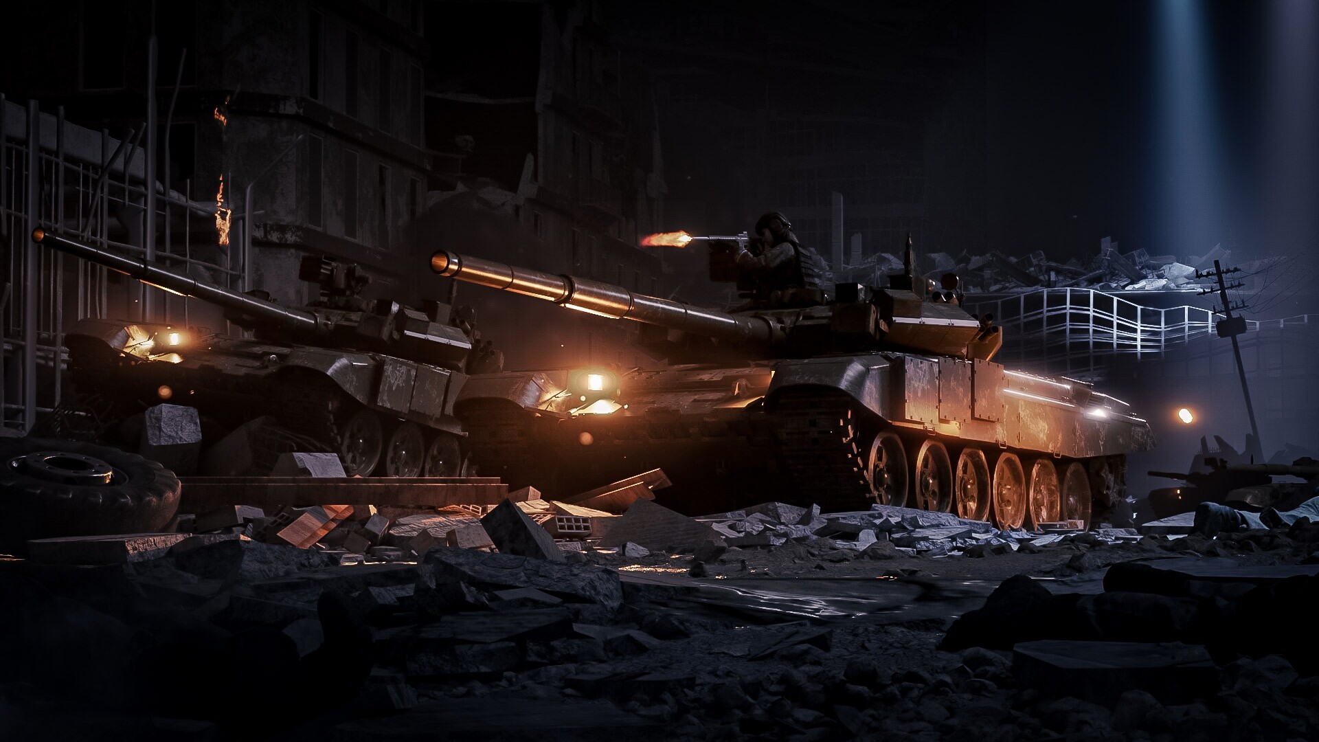 ArtStation - War Scene