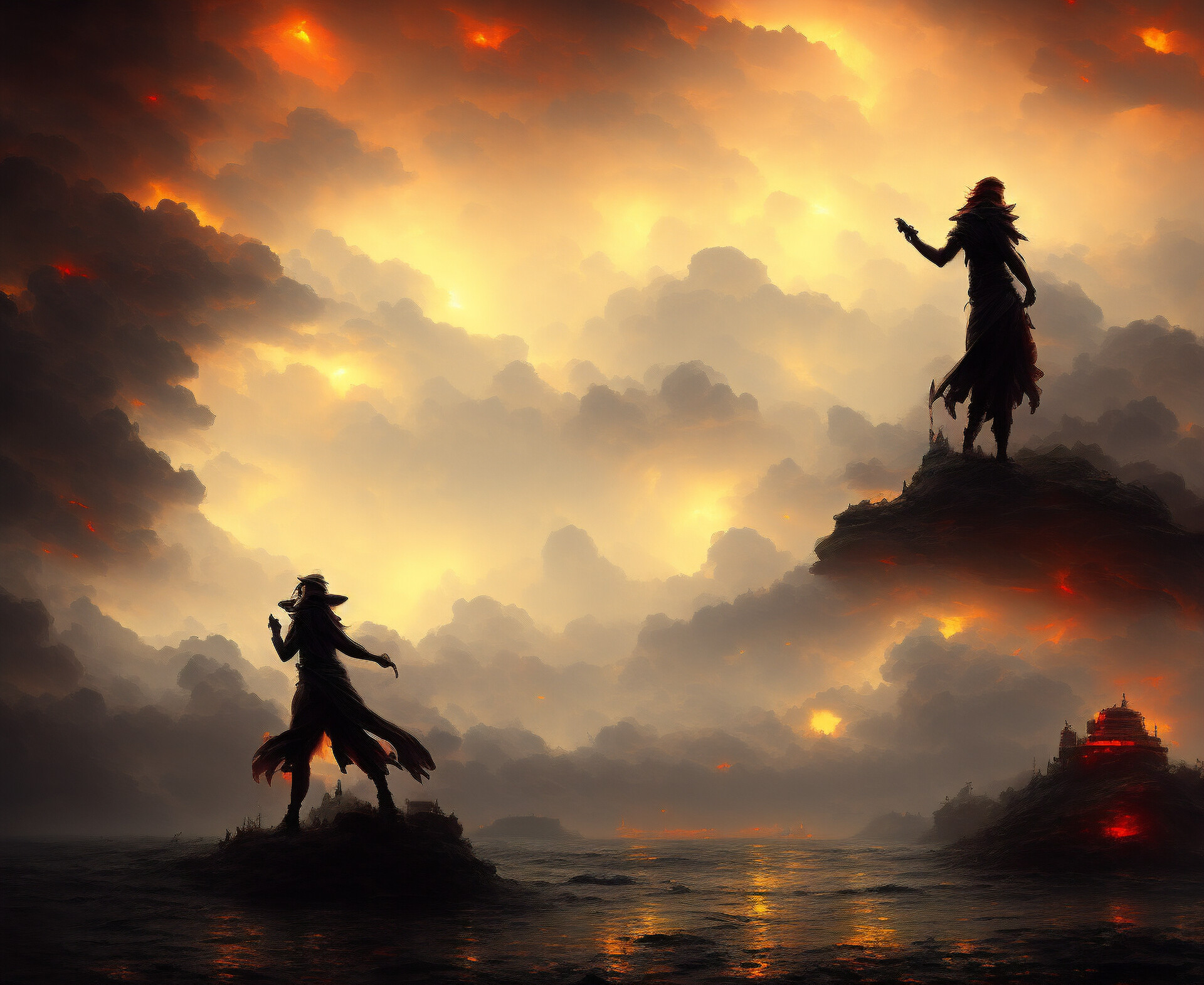 ArtStation - Thunder Fight