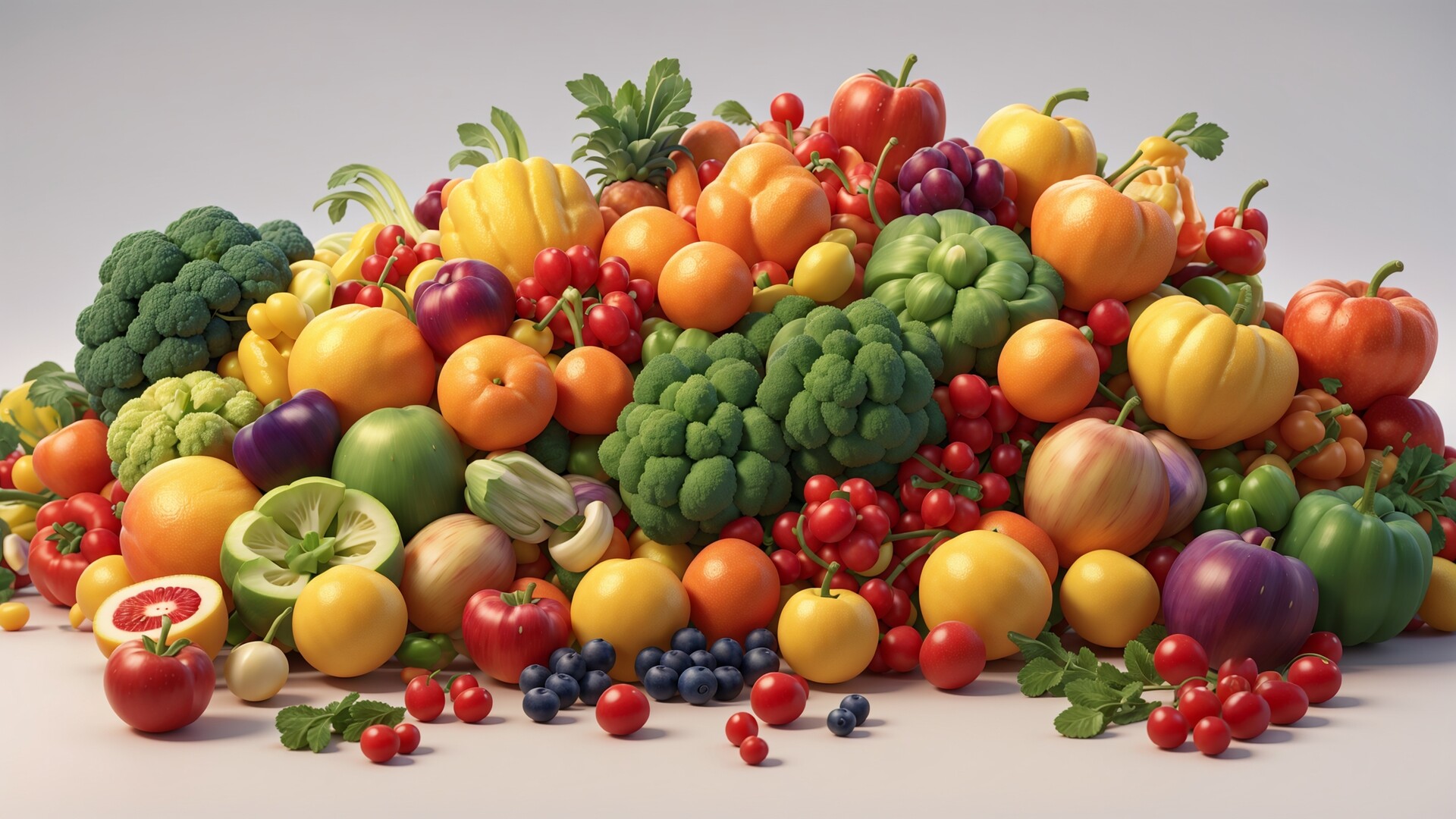 Delia Wright - Fruits and Vegetables