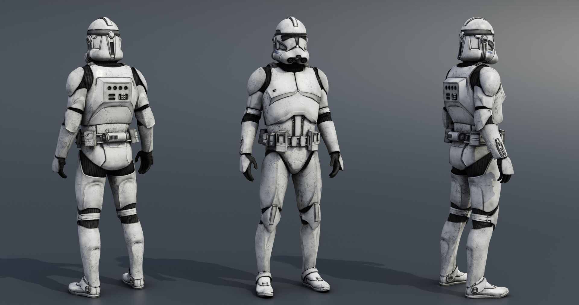 ArtStation - Star Wars Shiny Clone Troopers