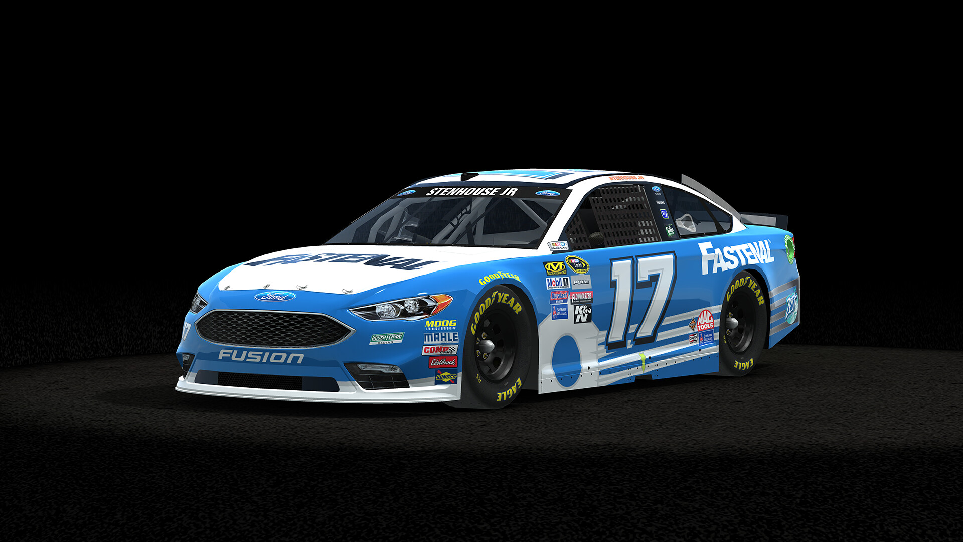 ArtStation - Ford Fusion NASCAR 2016 | Real Racing 3