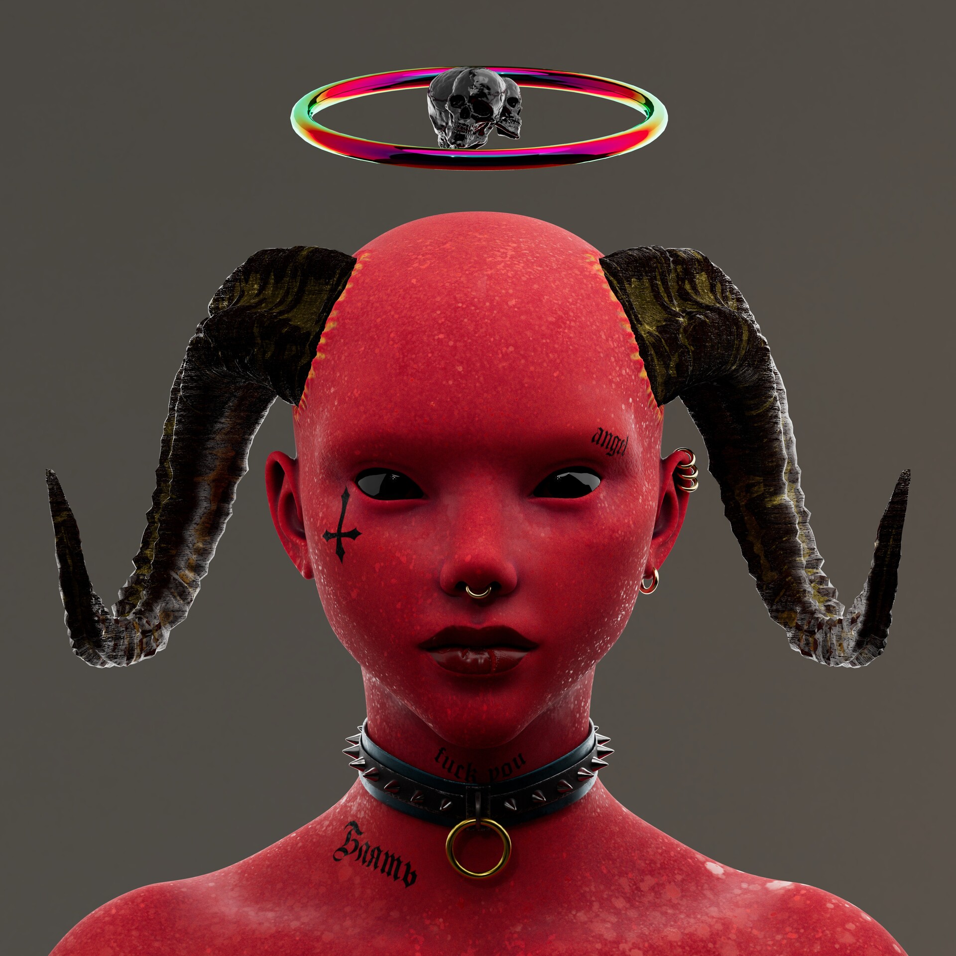 ArtStation - Demon girl