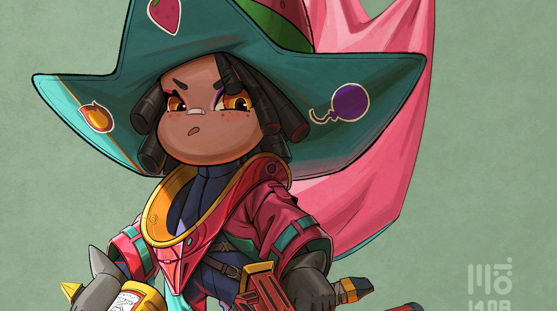 ArtStation - Strawberry cowboy