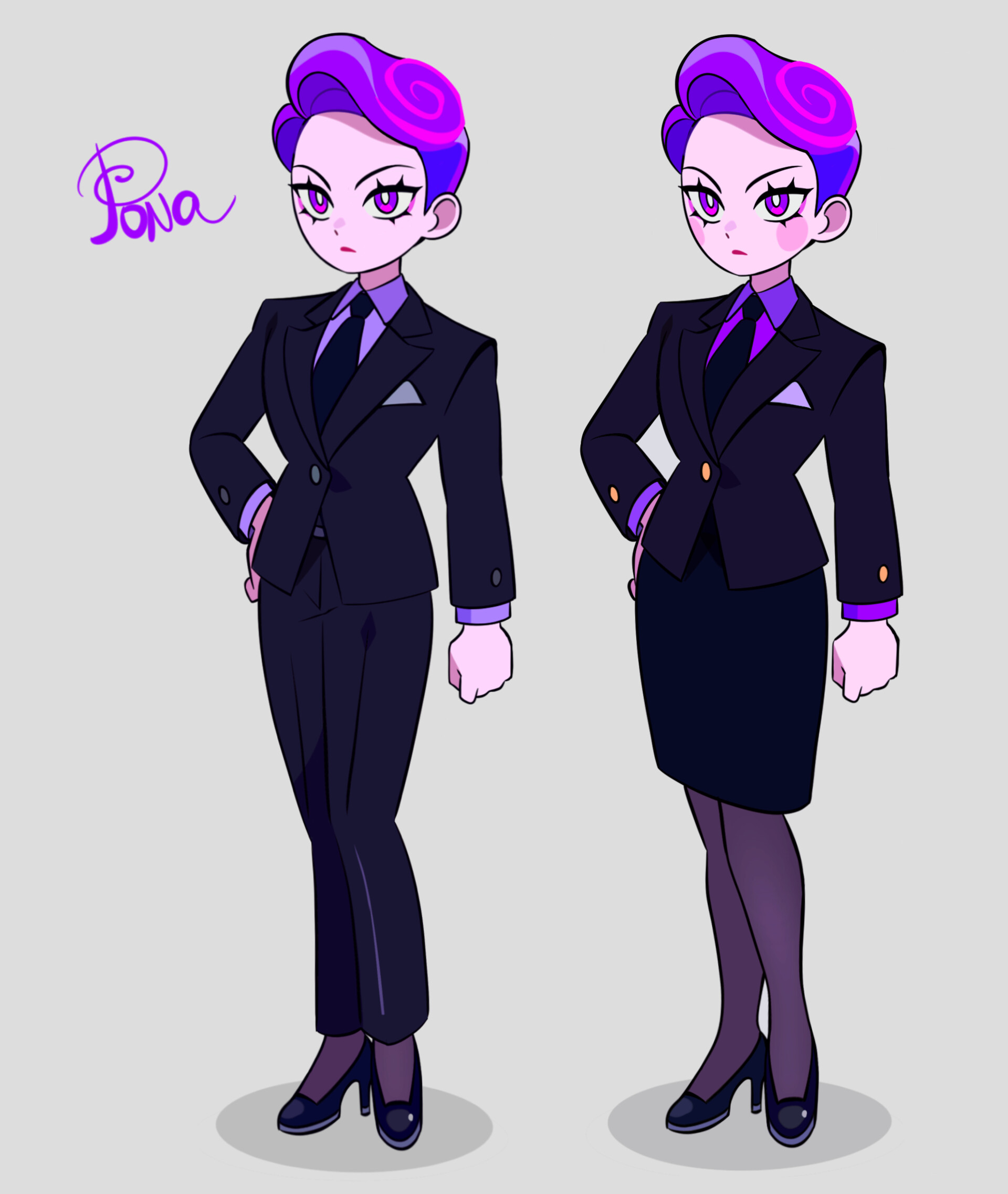 Meloni Shvarts - Rona Character Design