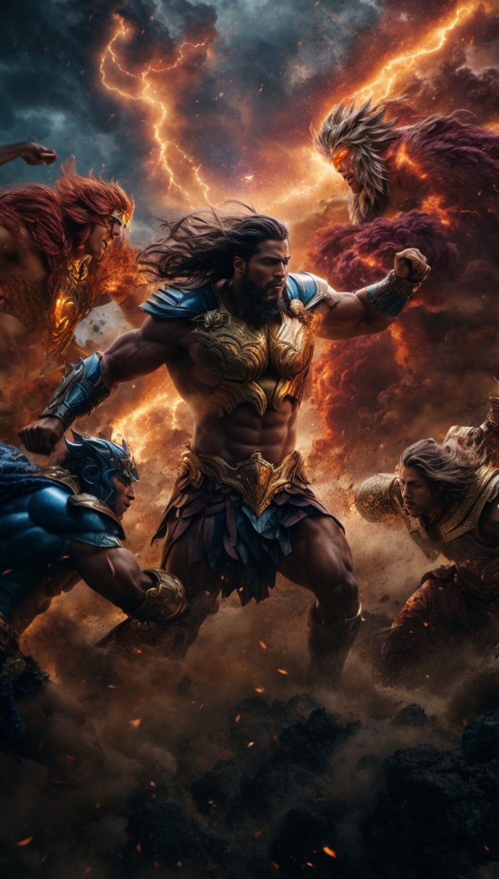 ArtStation - Generate a dynamic battle scene