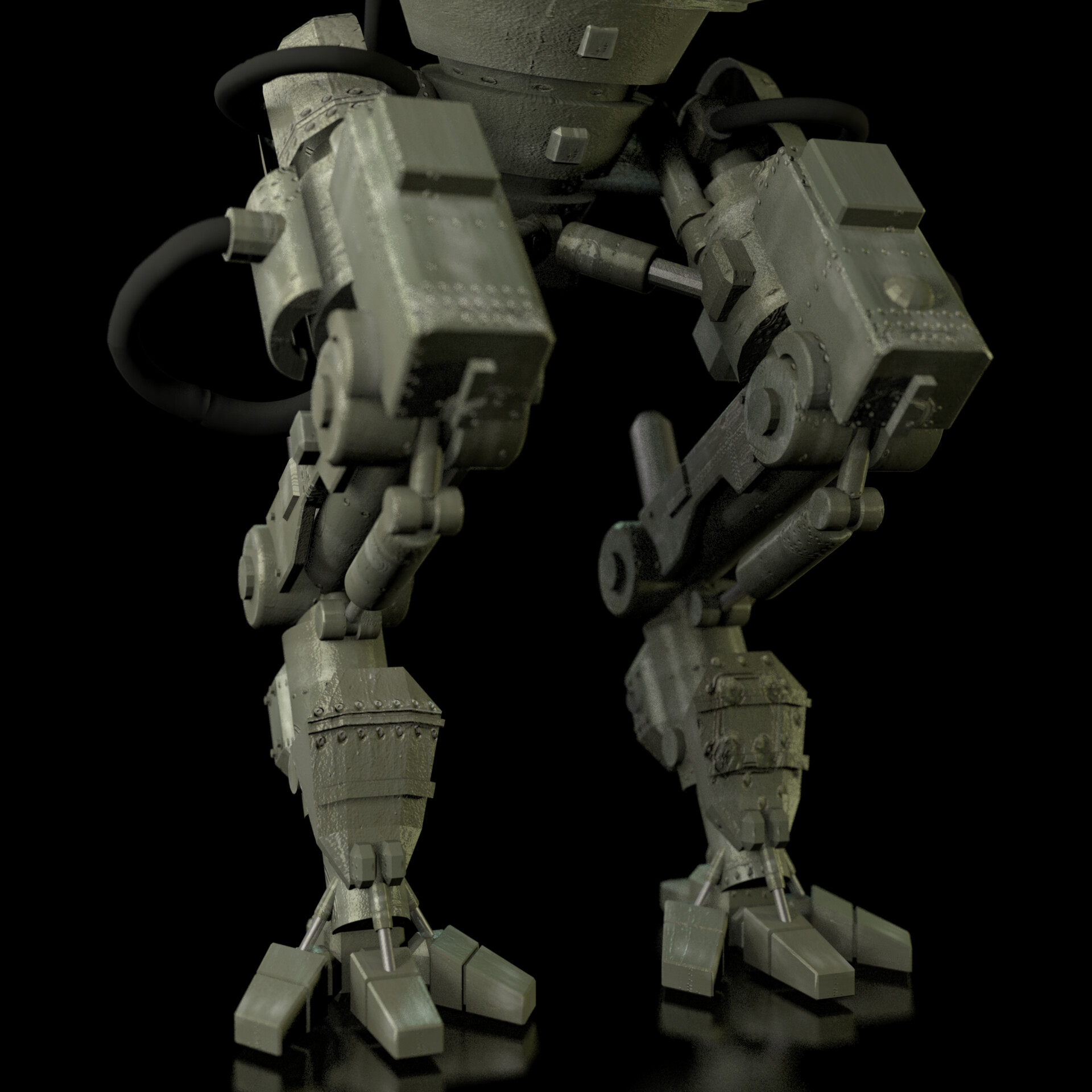 ArtStation - Salvage Marines cyborg legs