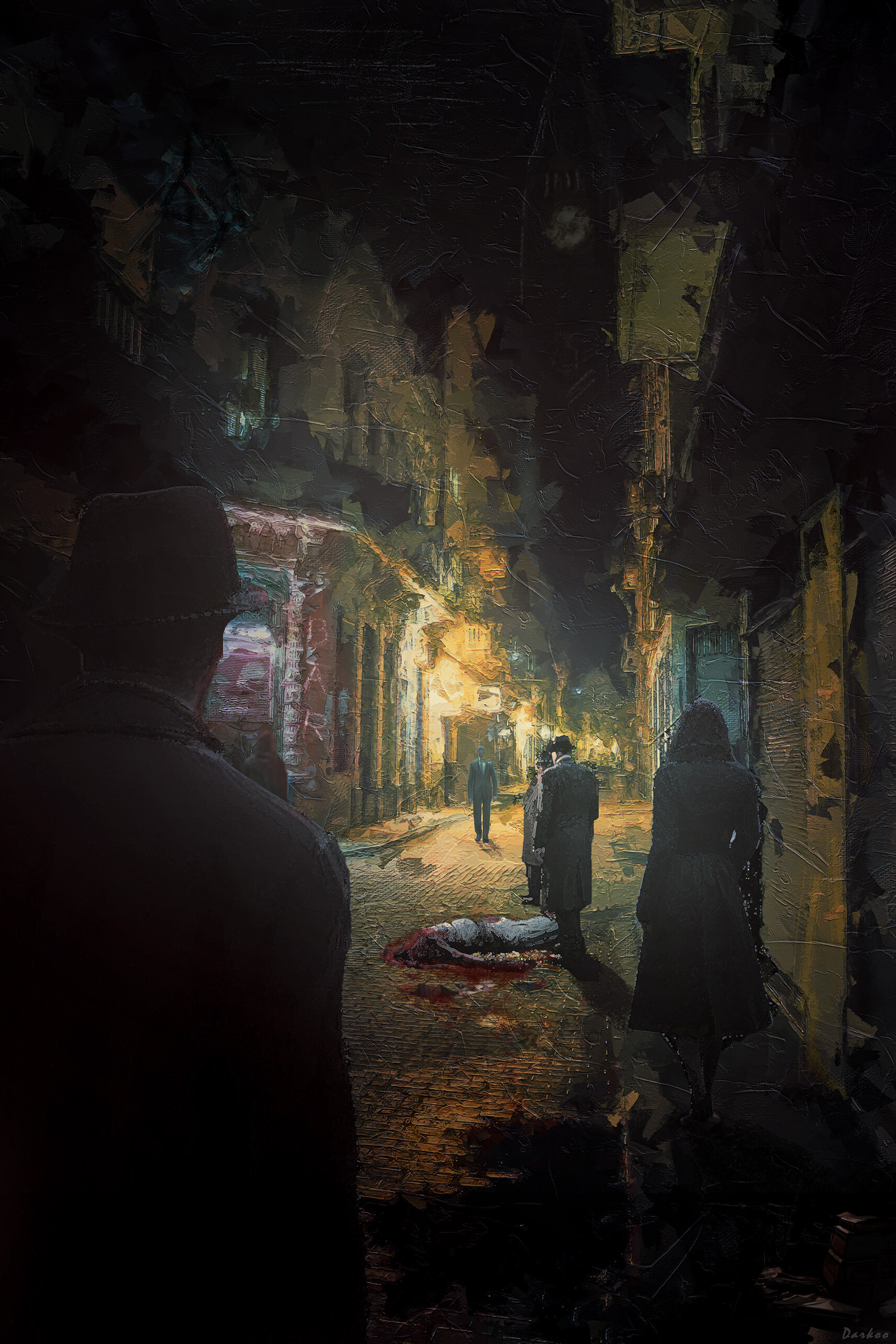 ArtStation - Concept Art Drama Scene