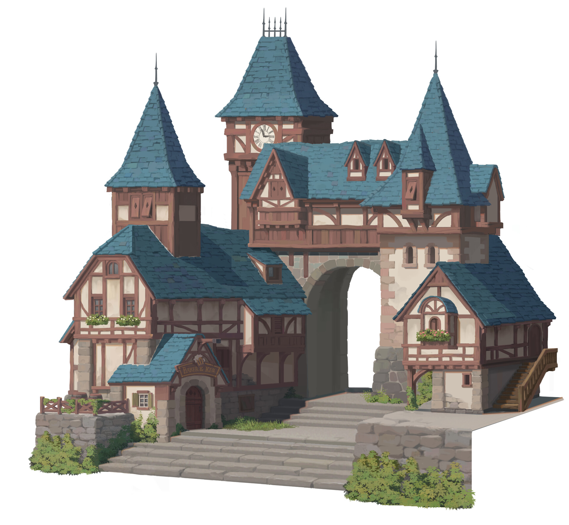 Lin Park - Town Building (2022)