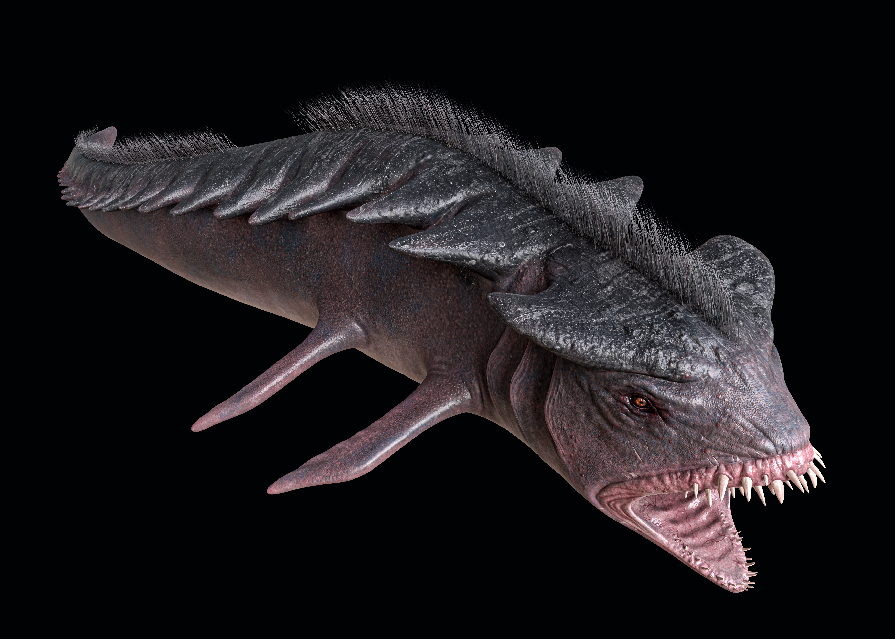 Gagik Zakaryan - Ocean's Enigmatic Denizen: The Water Creature