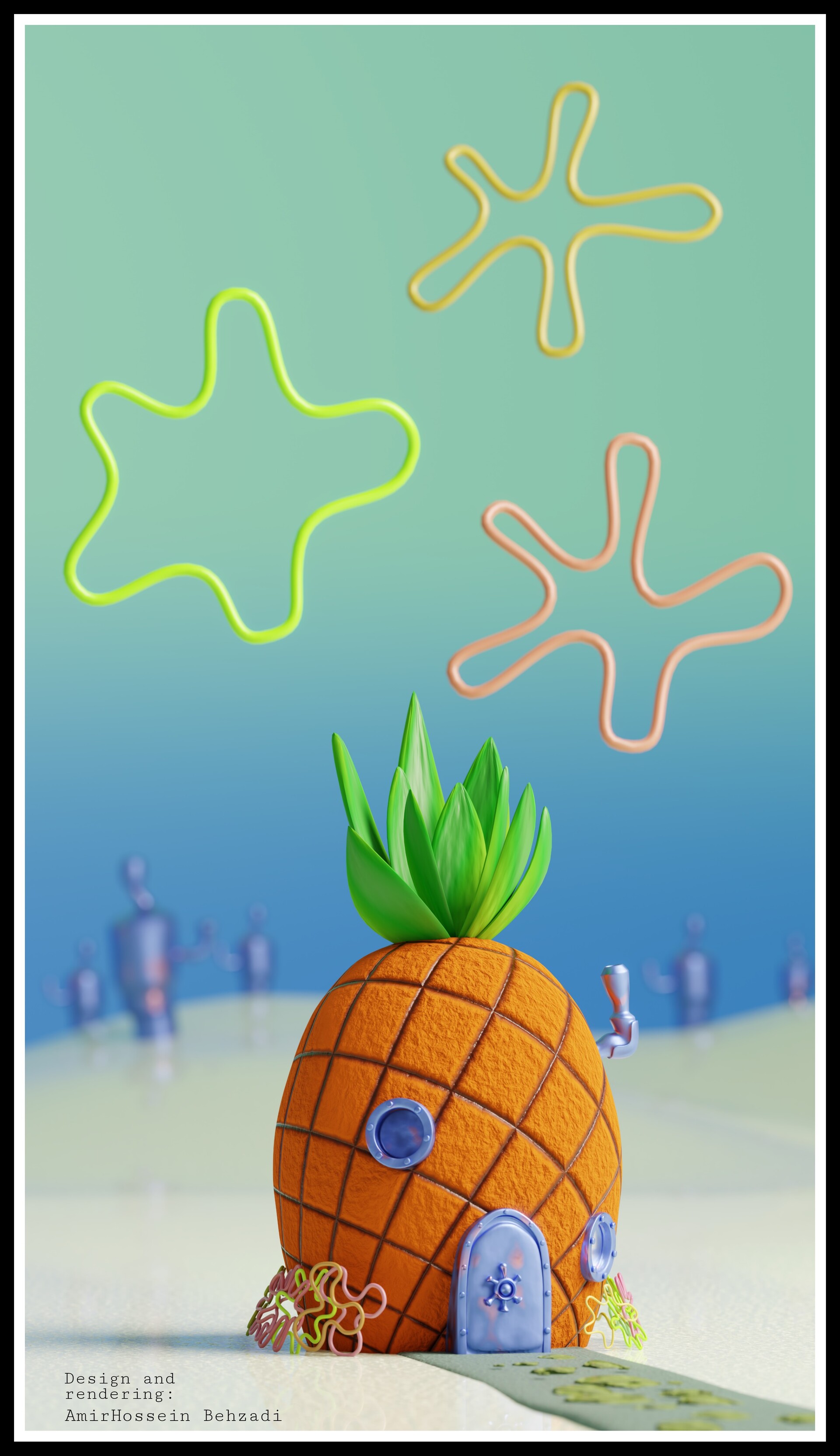 ArtStation - Spongebob's house
